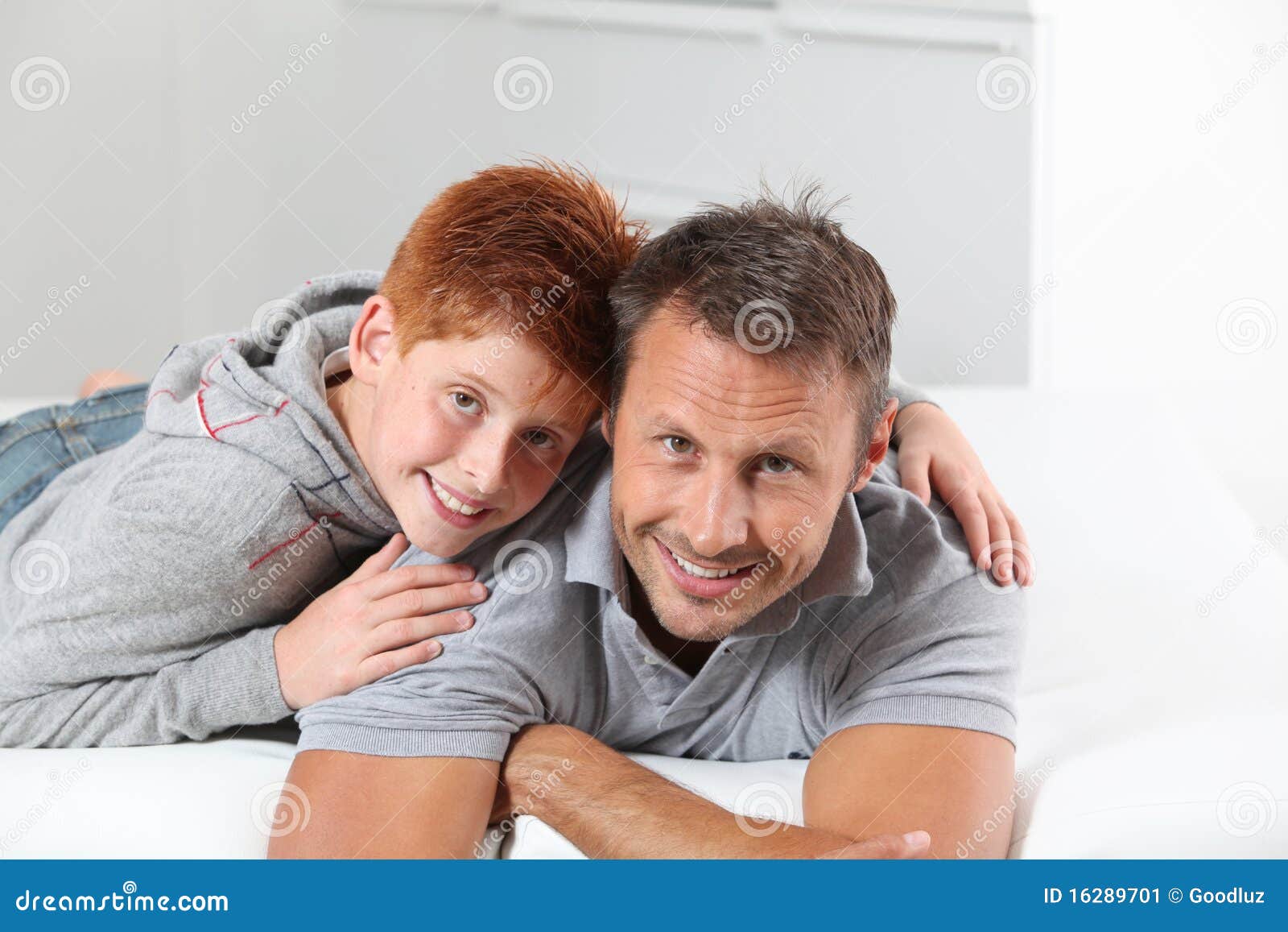Father and son portrait stock image. Image of father - 16289701