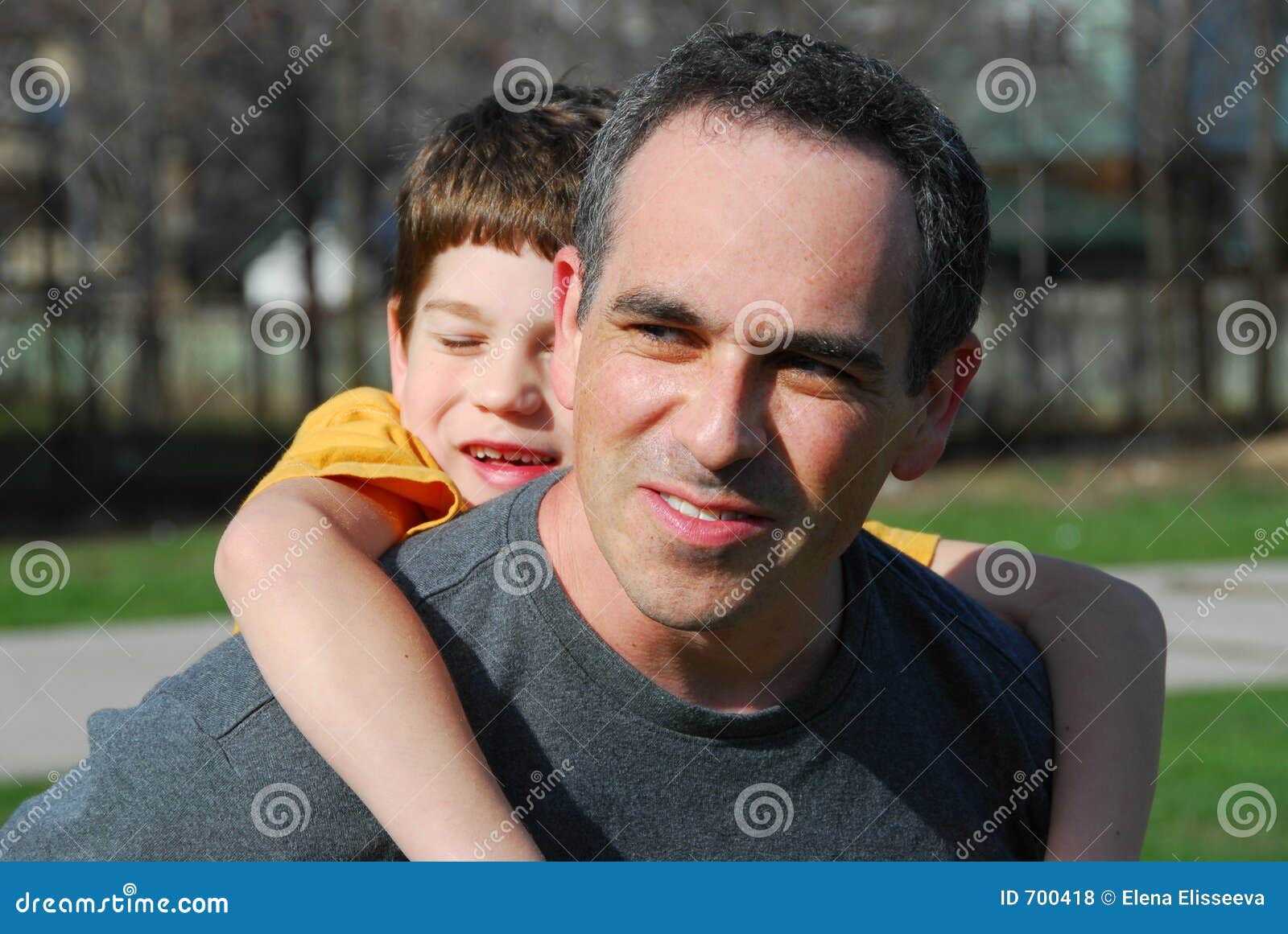 Father son portrait stock photo. Image of closeup, portrait - 700418