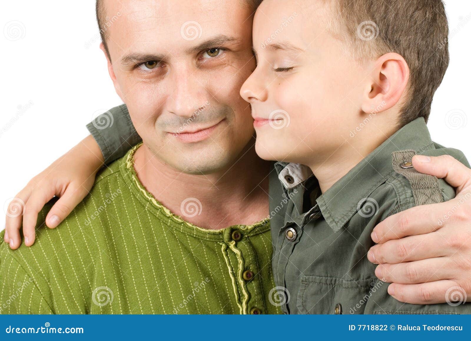 Father and son portrait stock photo. Image of lifestyle - 7718822