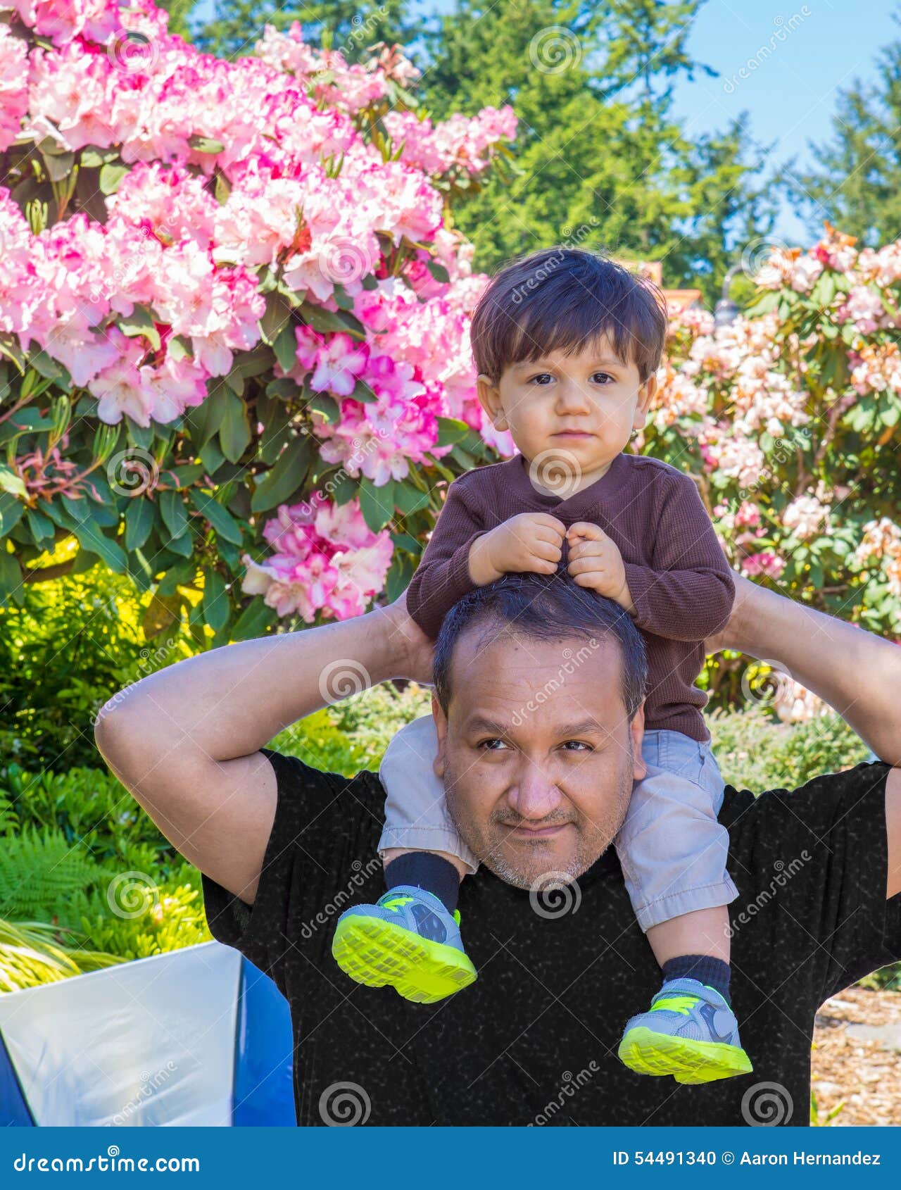 Father and Son Spending Time Together Stock Photo - Image of active ...