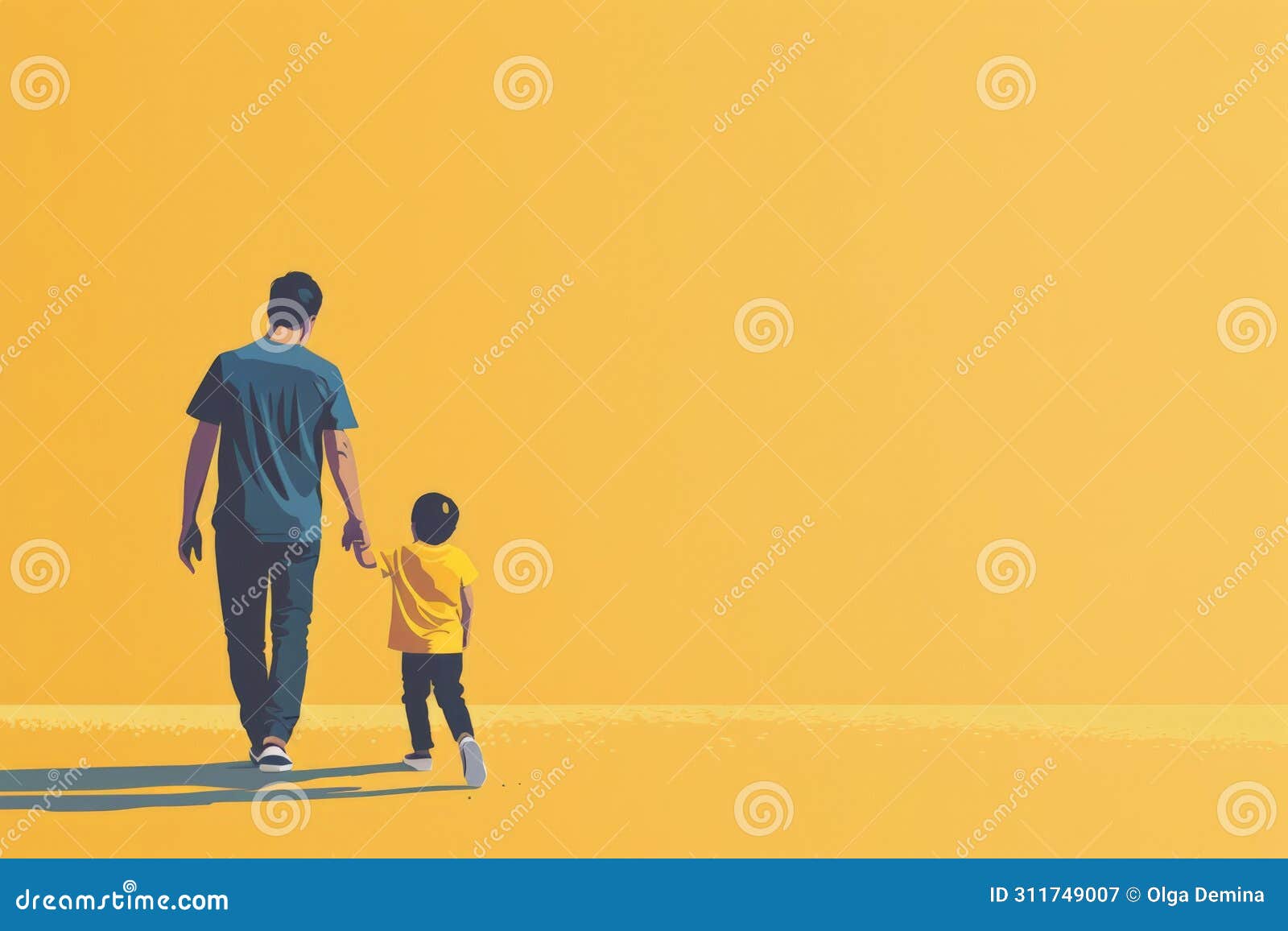 Father And Son Shadows On Basketball Court Royalty-Free Stock Photo ...