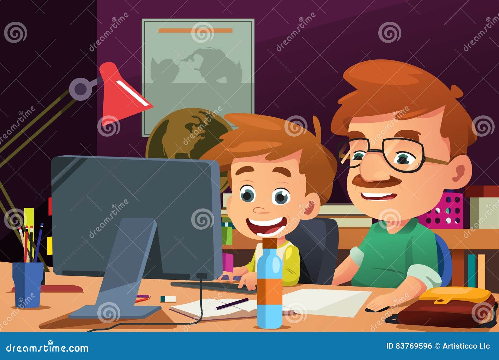 Working Father Clipart