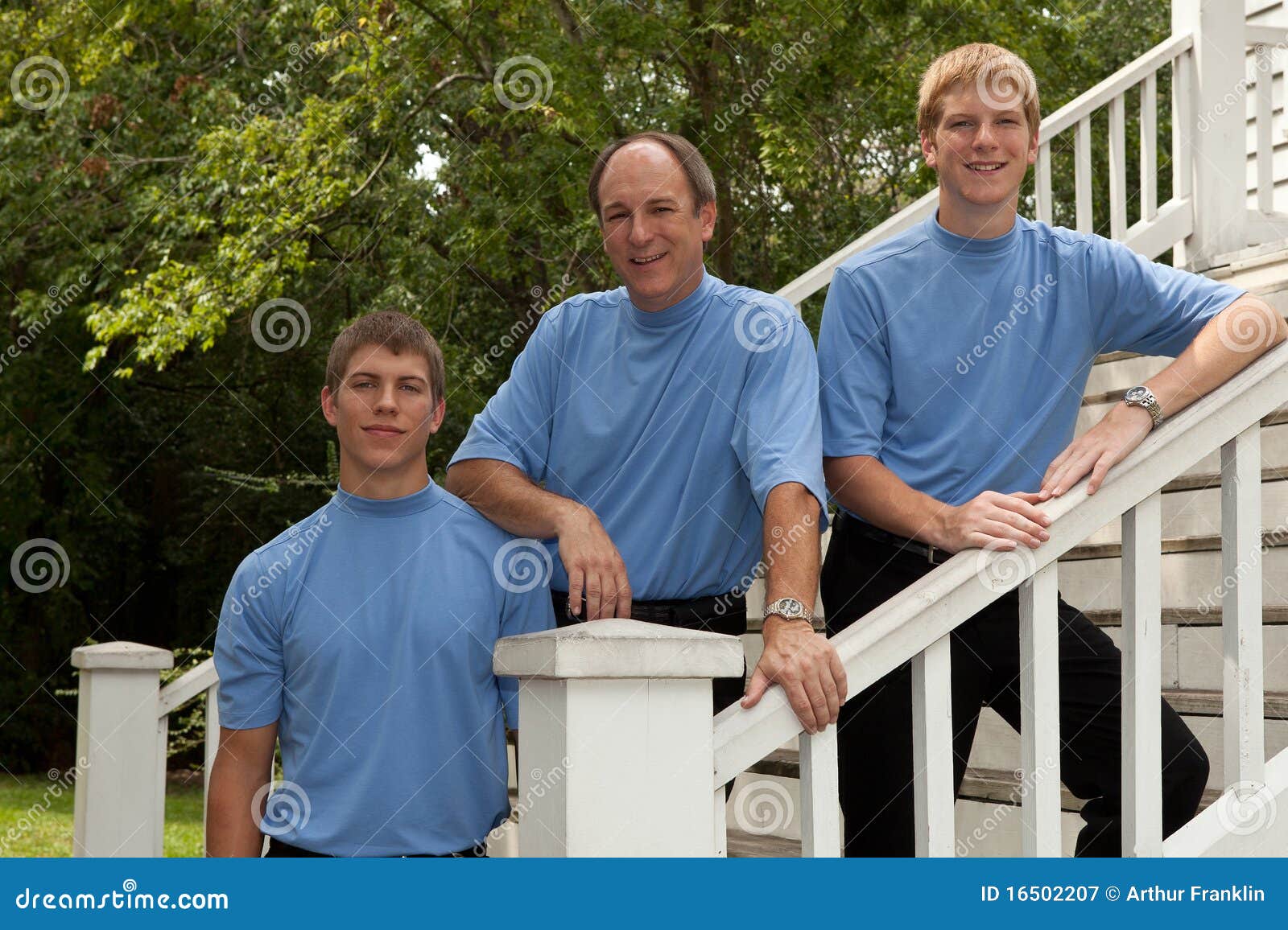 Father and sons stock image. Image of father, love, male - 16502207