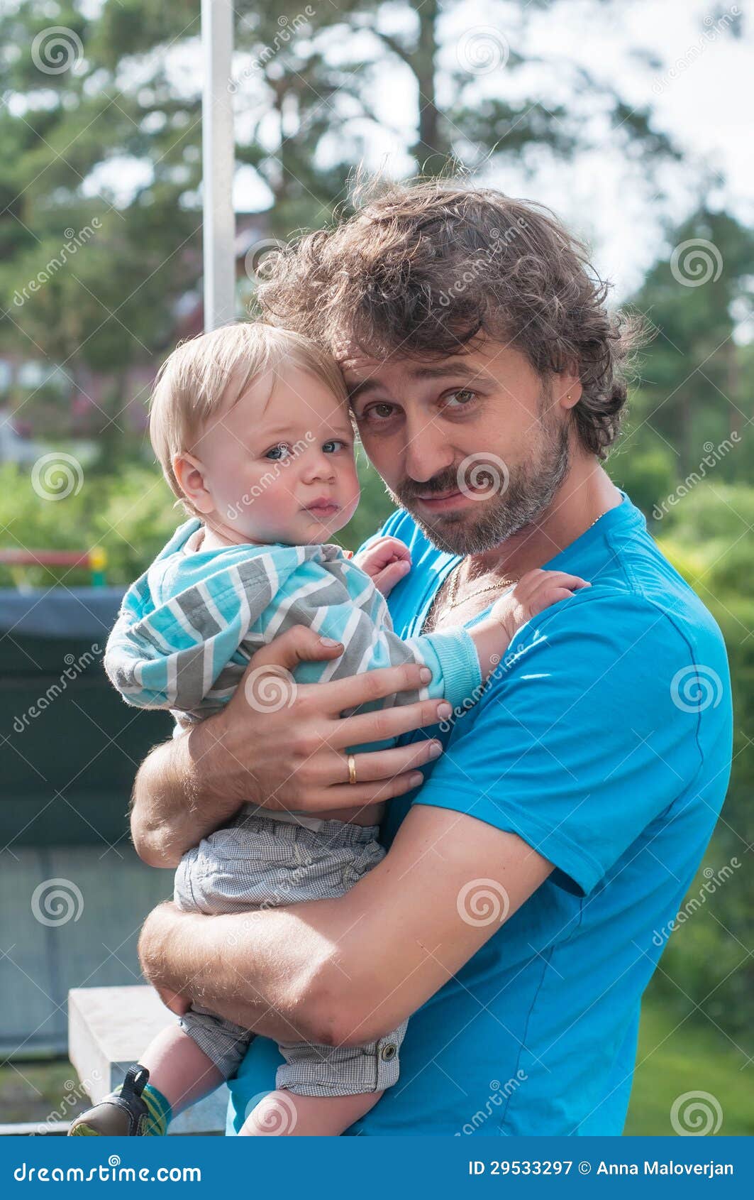 Father and sun stock image. Image of nature, cute, cheerful - 29533297