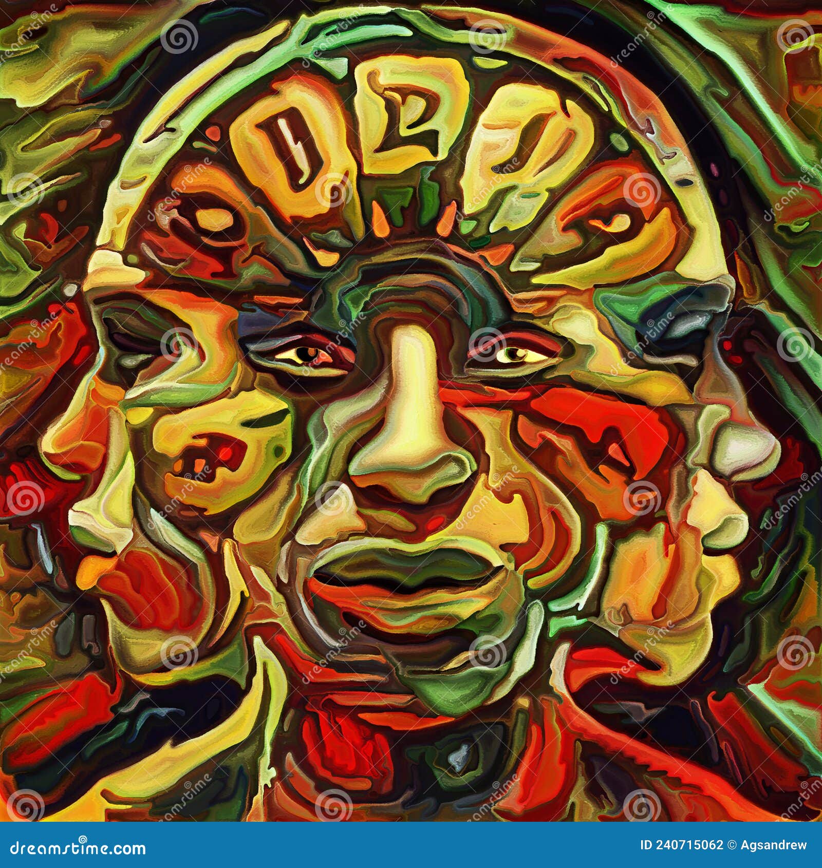 Looking Around stock illustration. Illustration of contemporary - 240715062