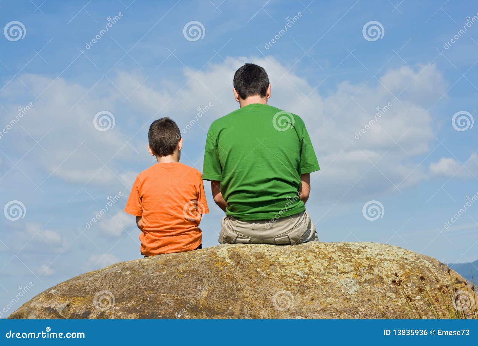 From Father To Son - the Big Talk Concept Stock Photo - Image of people ...