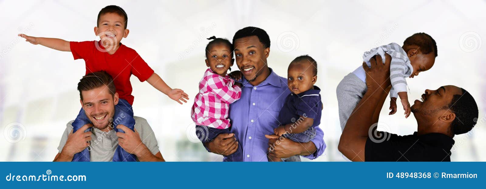 Fathers and Children stock photo. Image of parenting - 48948368