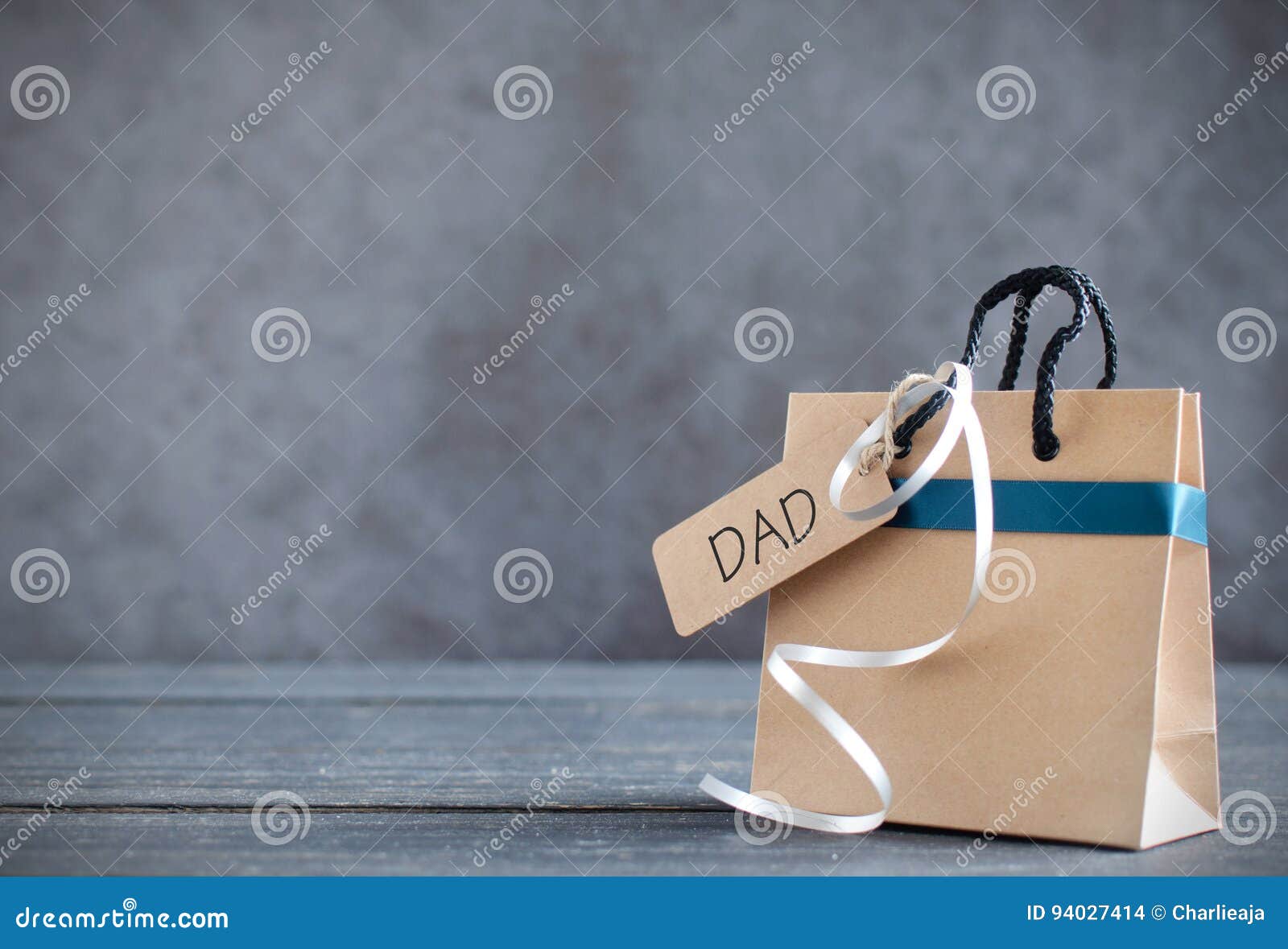 Fathers Day Gift Background Stock Photo - Image of space, present: 94027414