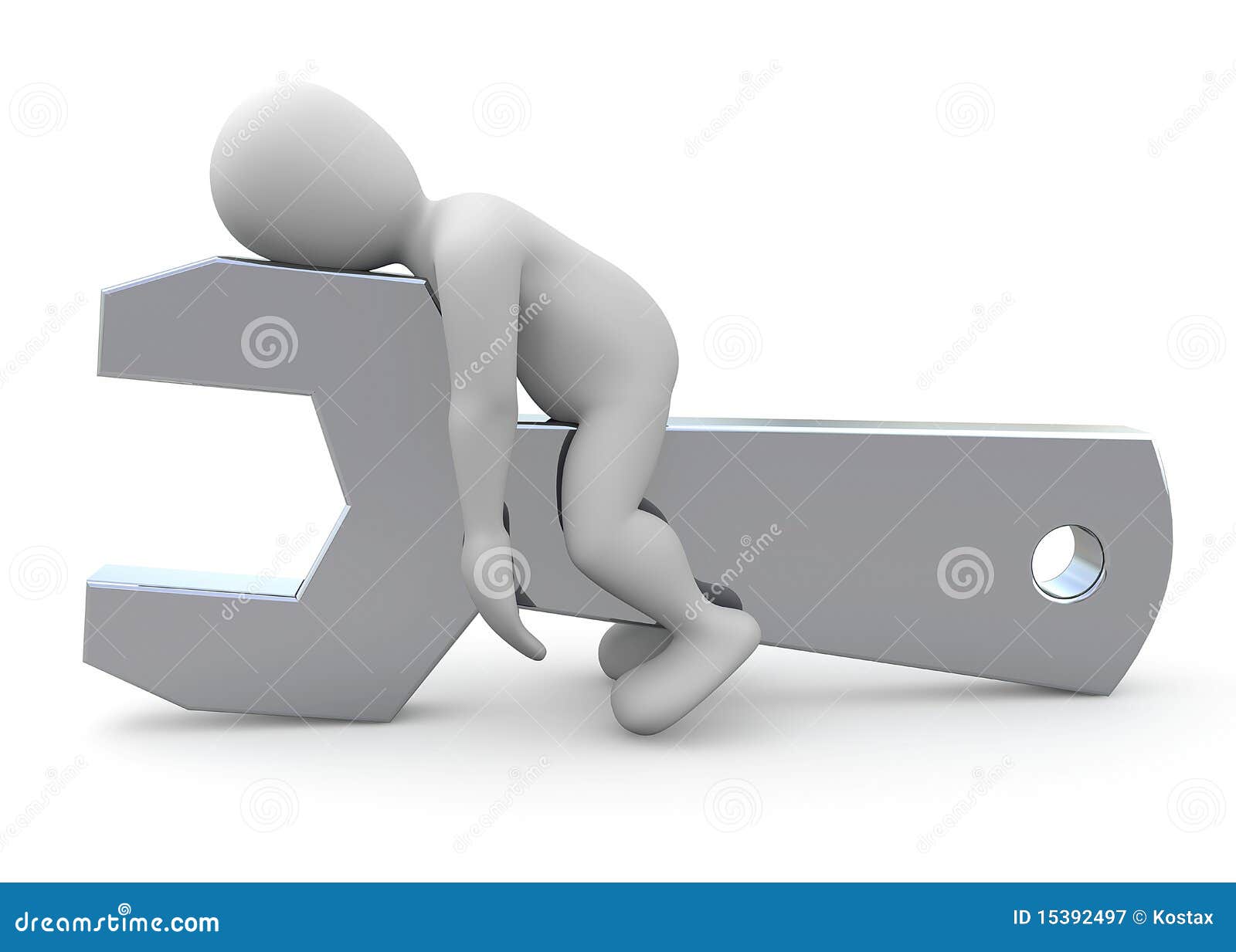 Fatigue stock illustration. Illustration of person, color - 15392497