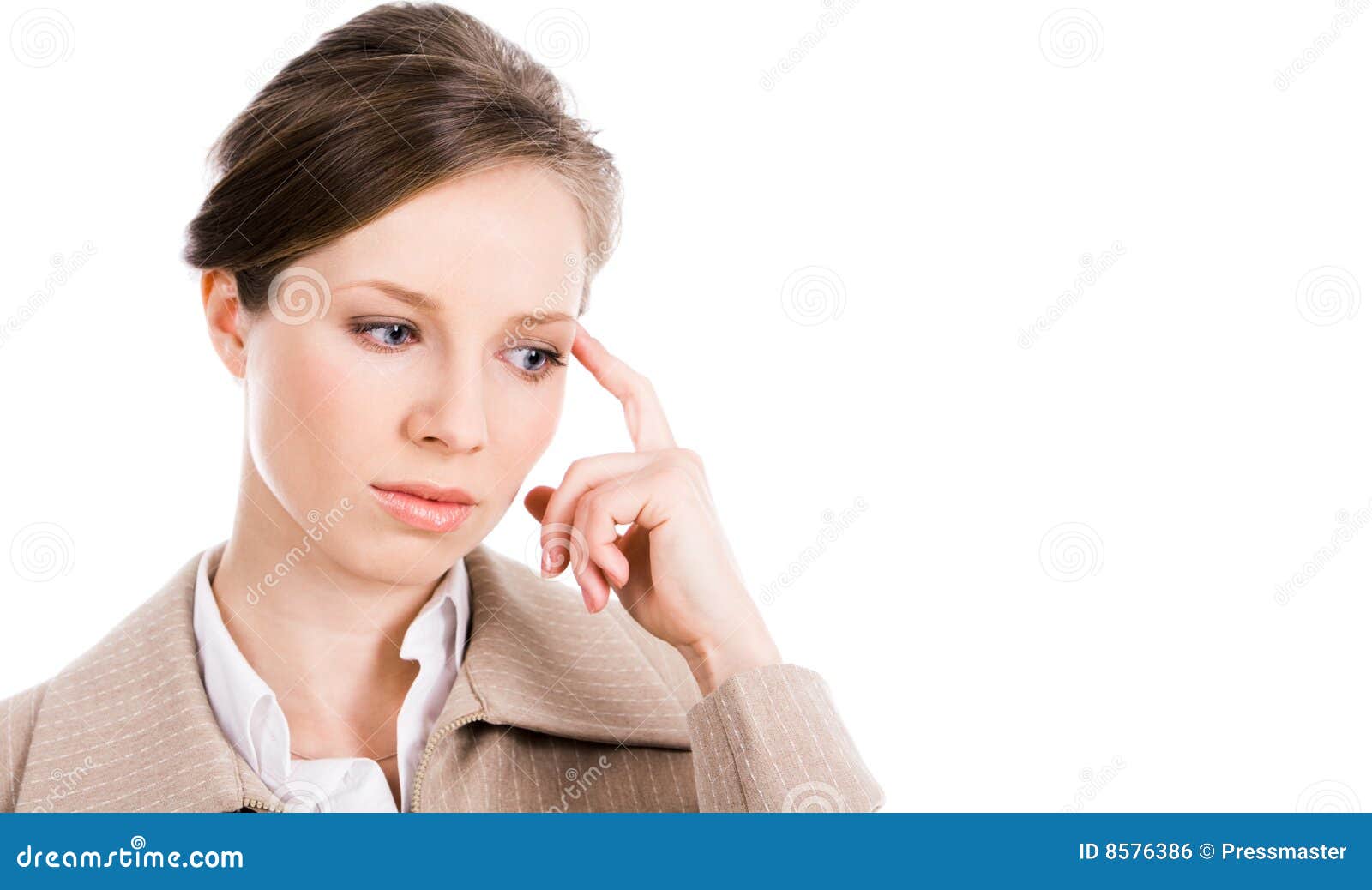 Fatigue employee stock photo. Image of business, female - 8576386