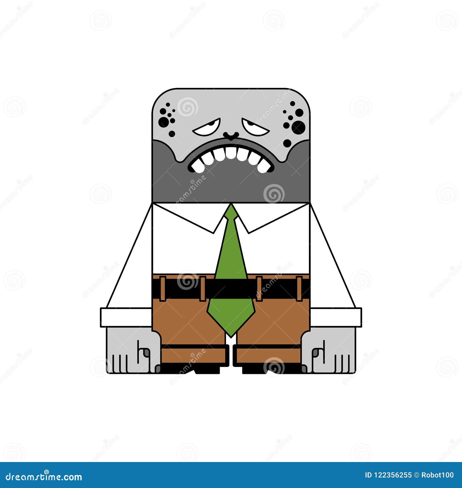 Fatigue Man. Tired Worker Office Stock Vector - Illustration of bored ...