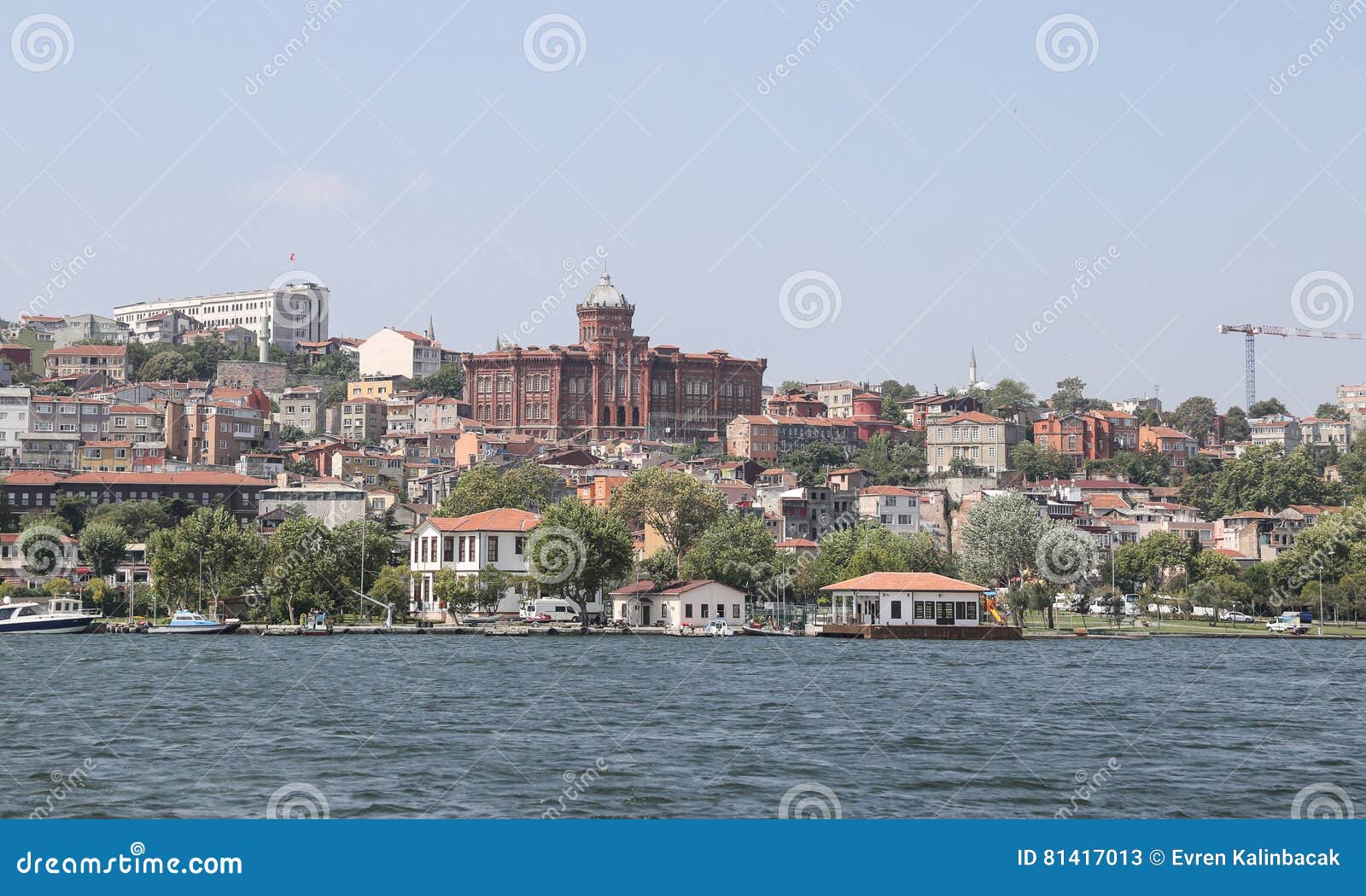 Fatih District in Istanbul City Stock Image - Image of turkish, fatih ...