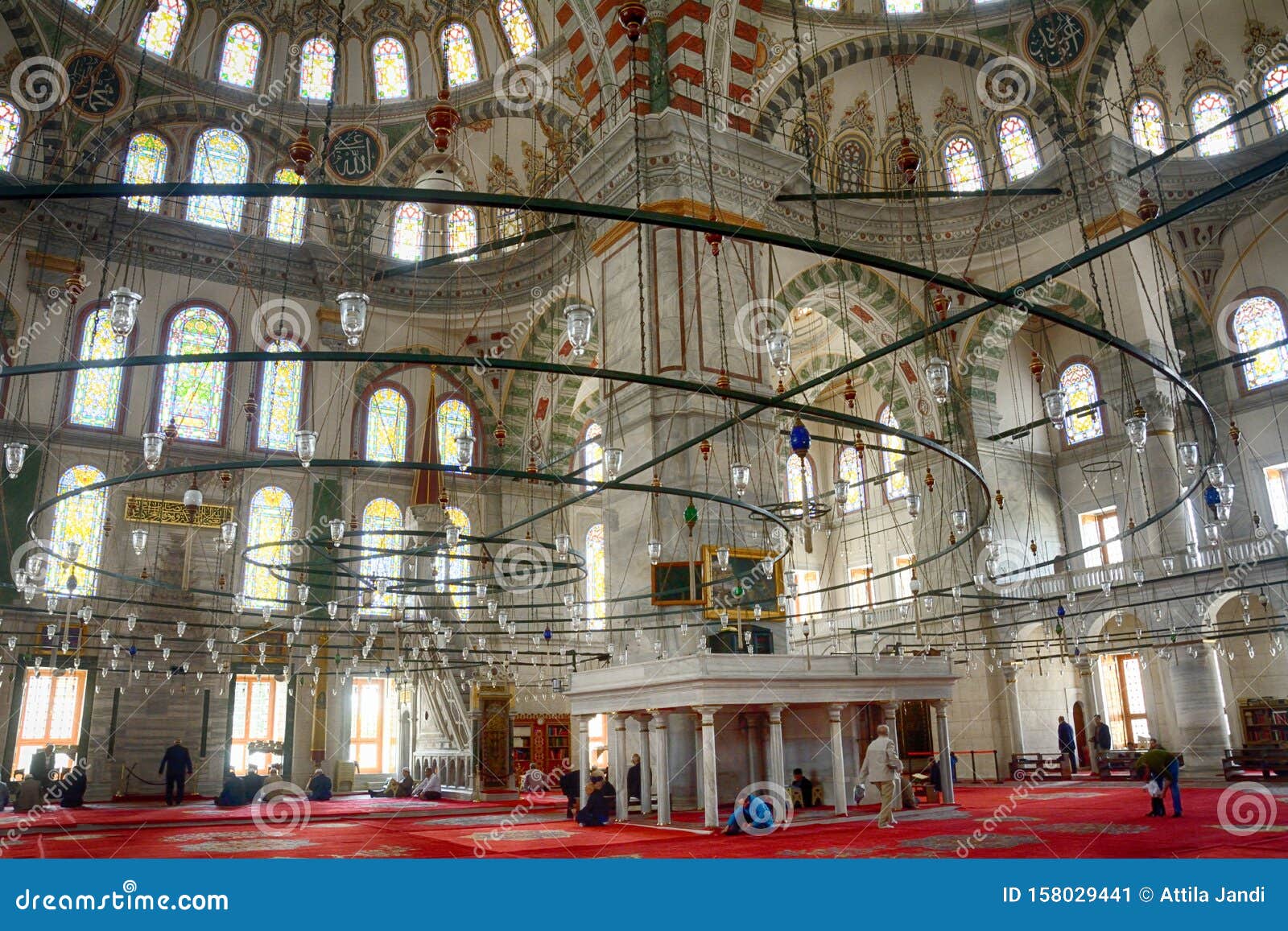 The Fatih Mosque, Istanbul, Turkey Editorial Photo - Image of byzantine ...