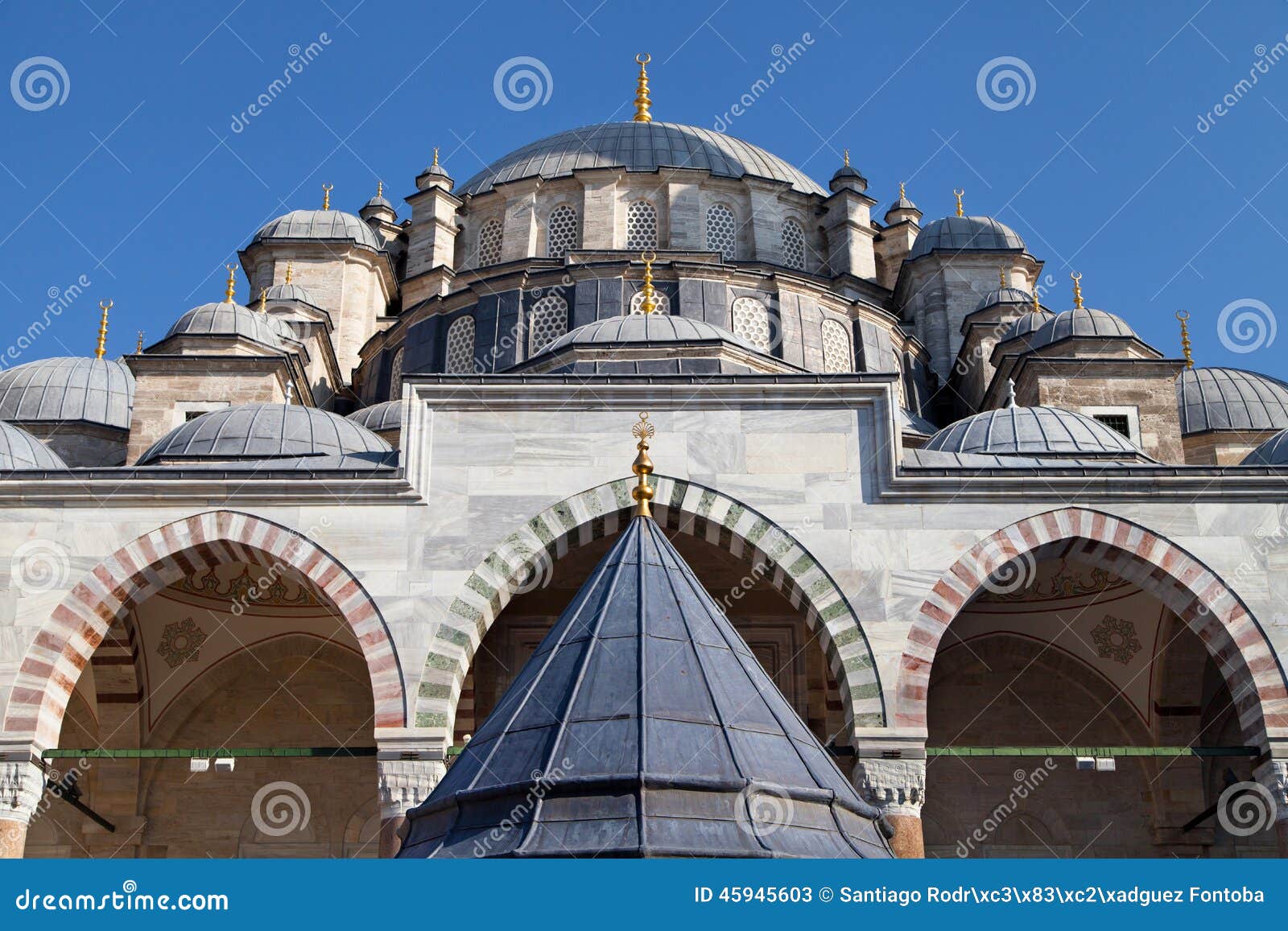 Fatih Mosque stock image. Image of istanbul, mosque, islamic - 45945603