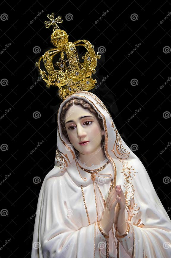Fatima stock image. Image of iconic, belief, sculpture - 12655891
