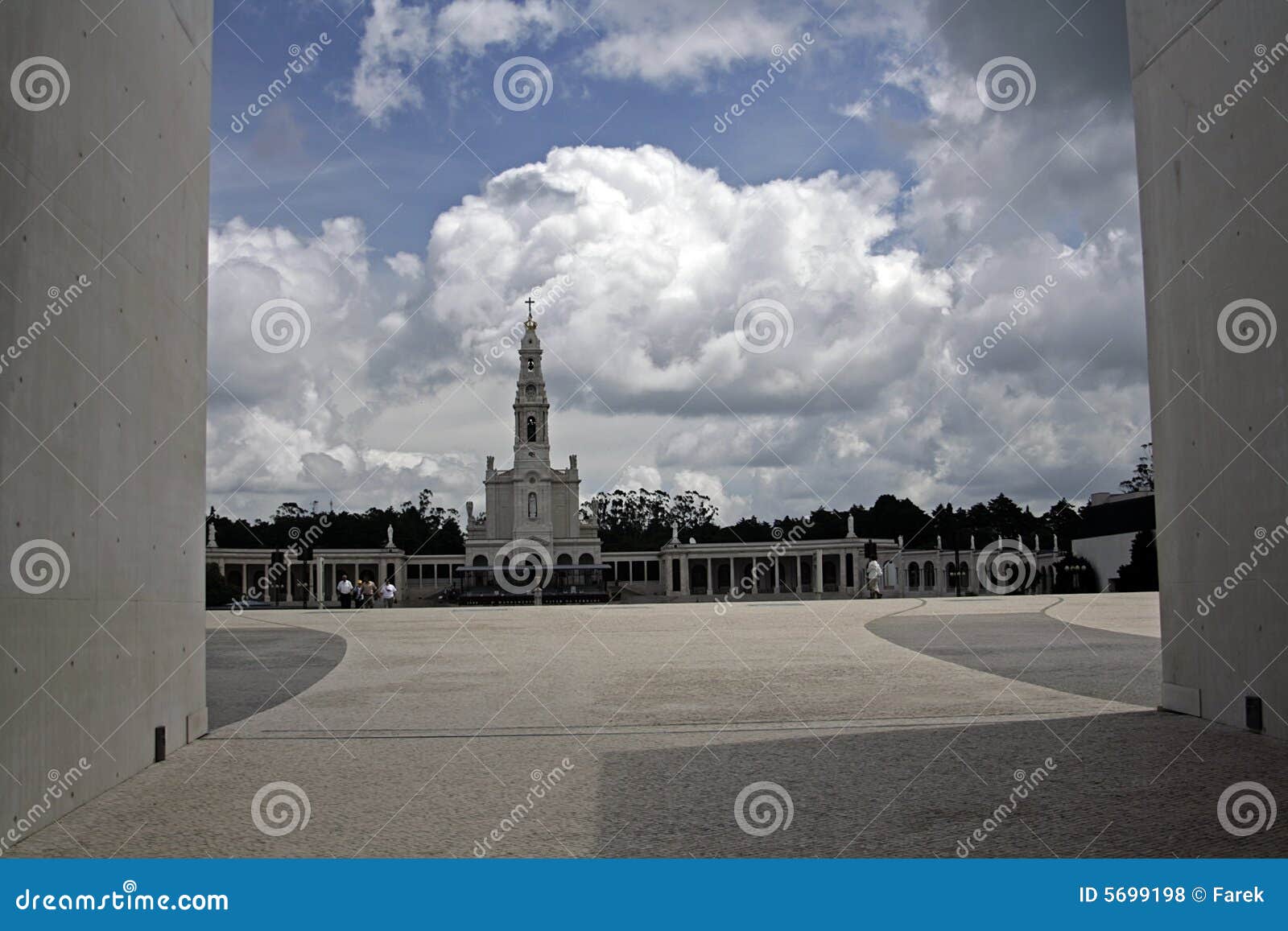 Fatima stock photo. Image of gold, crown, building, catholicism - 5699198