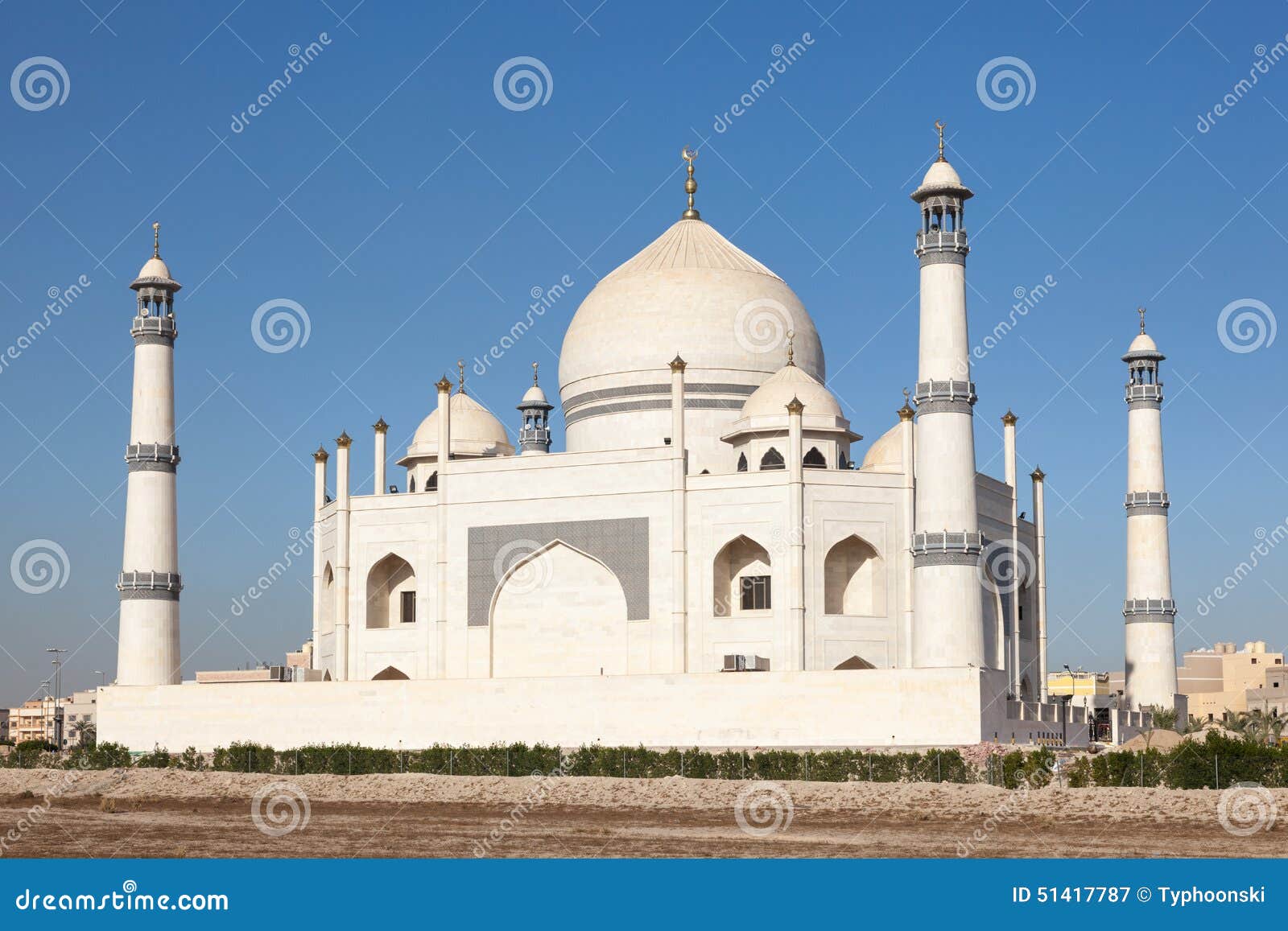 Fatima Mosque em Kuwait imagem de stock. Imagem de fatima - 51417787