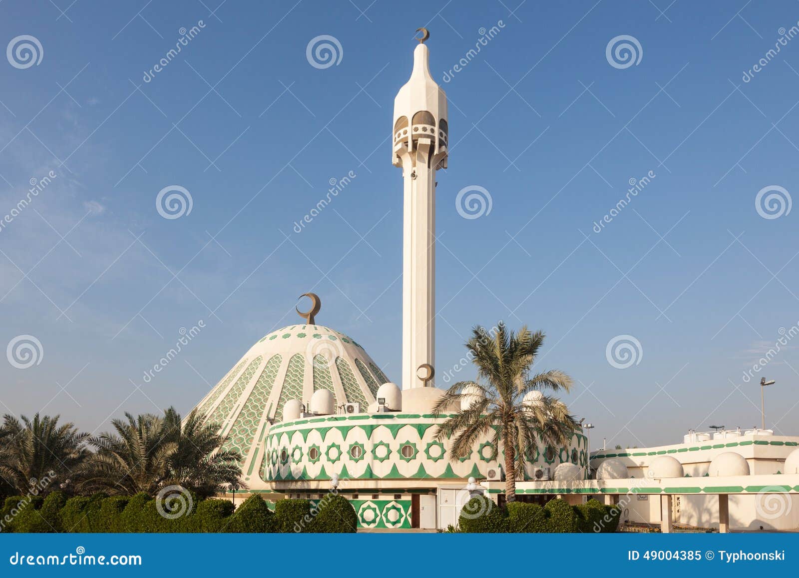 Fatima Mosque in Kuwait stock image. Image of gulf, arabian - 49004385
