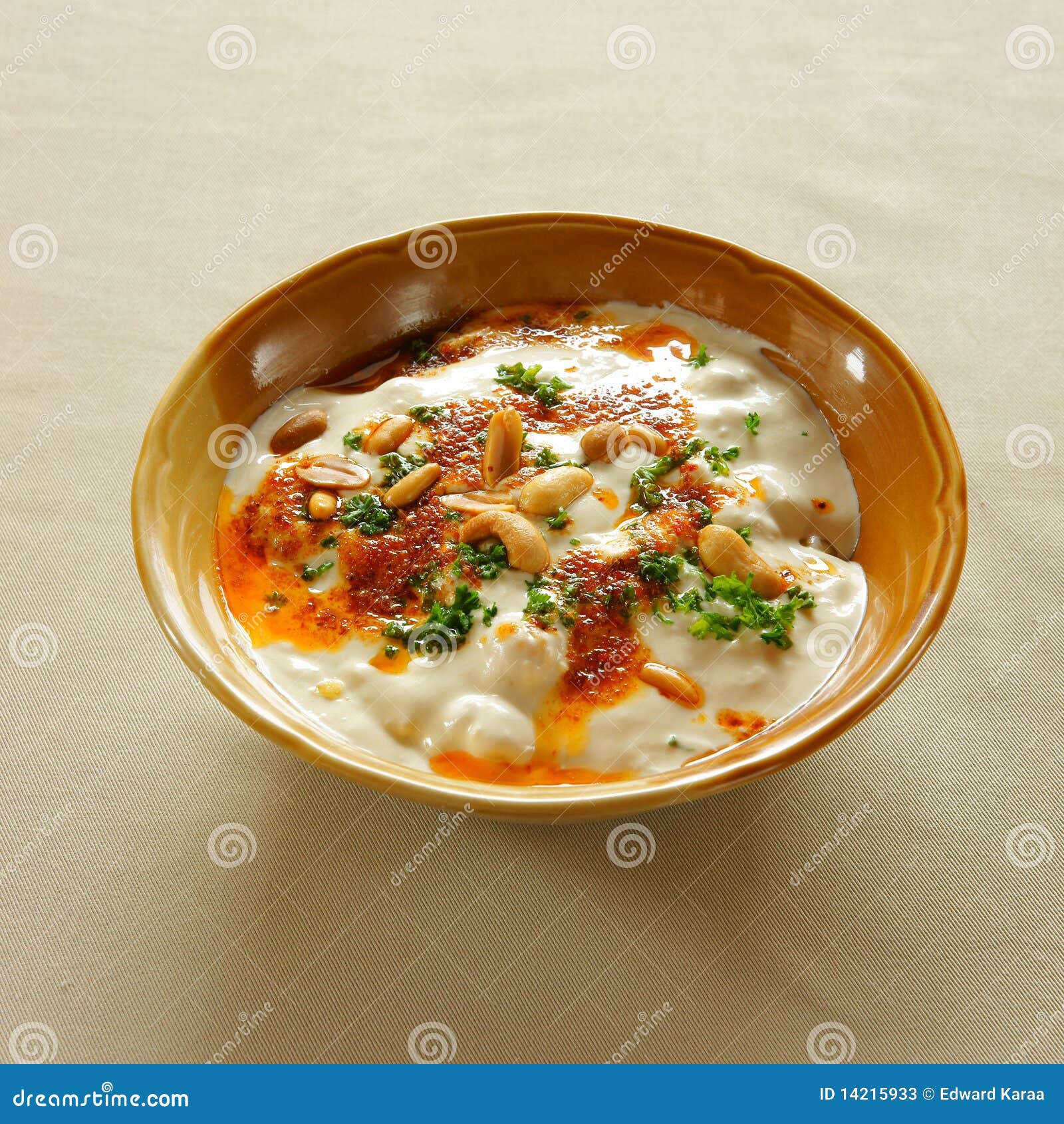 Fatta Hummus stock image. Image of fatta, hummos, eastern - 14215933
