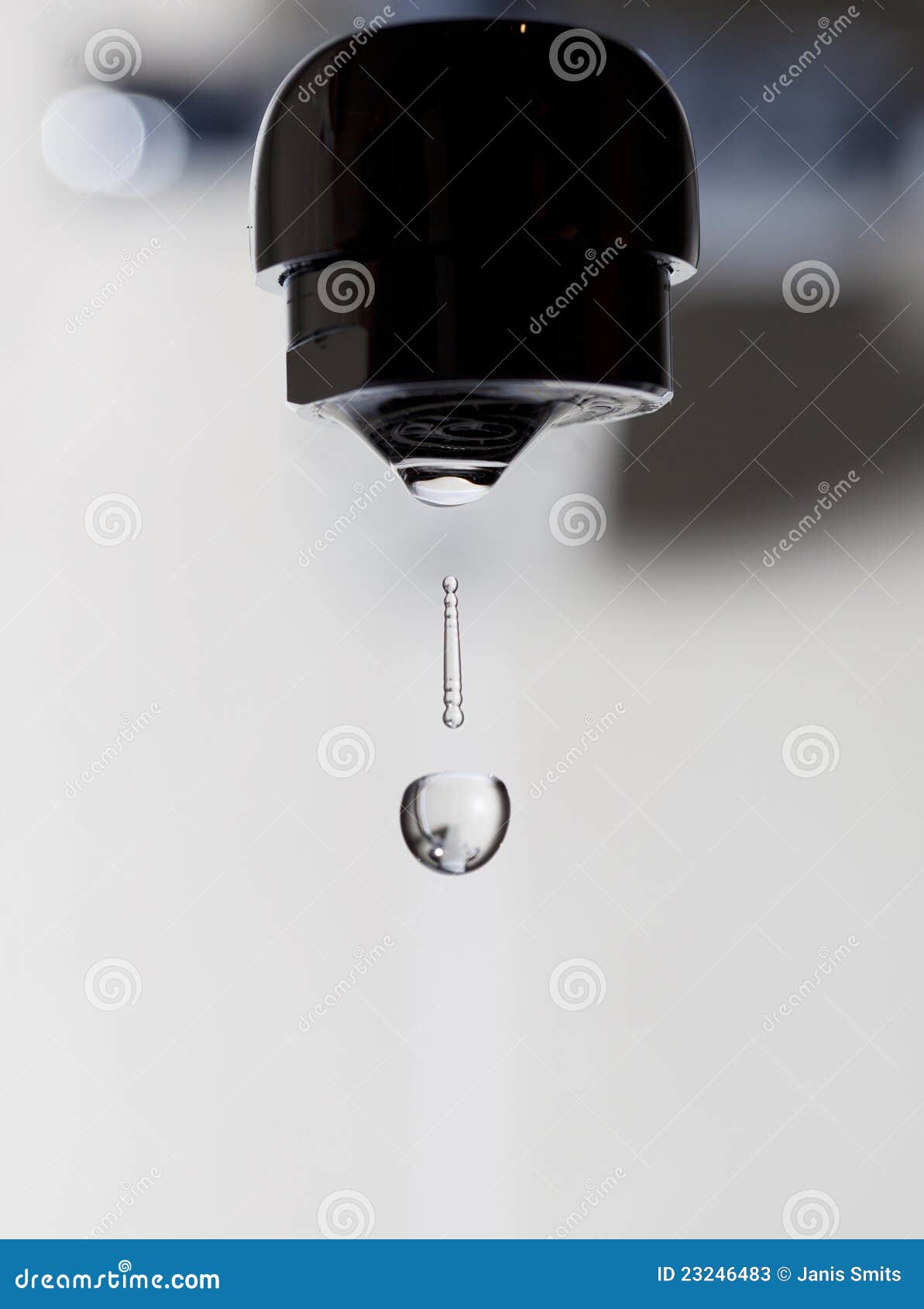 Faucet and drop. stock image. Image of plumbing, clean - 23246483