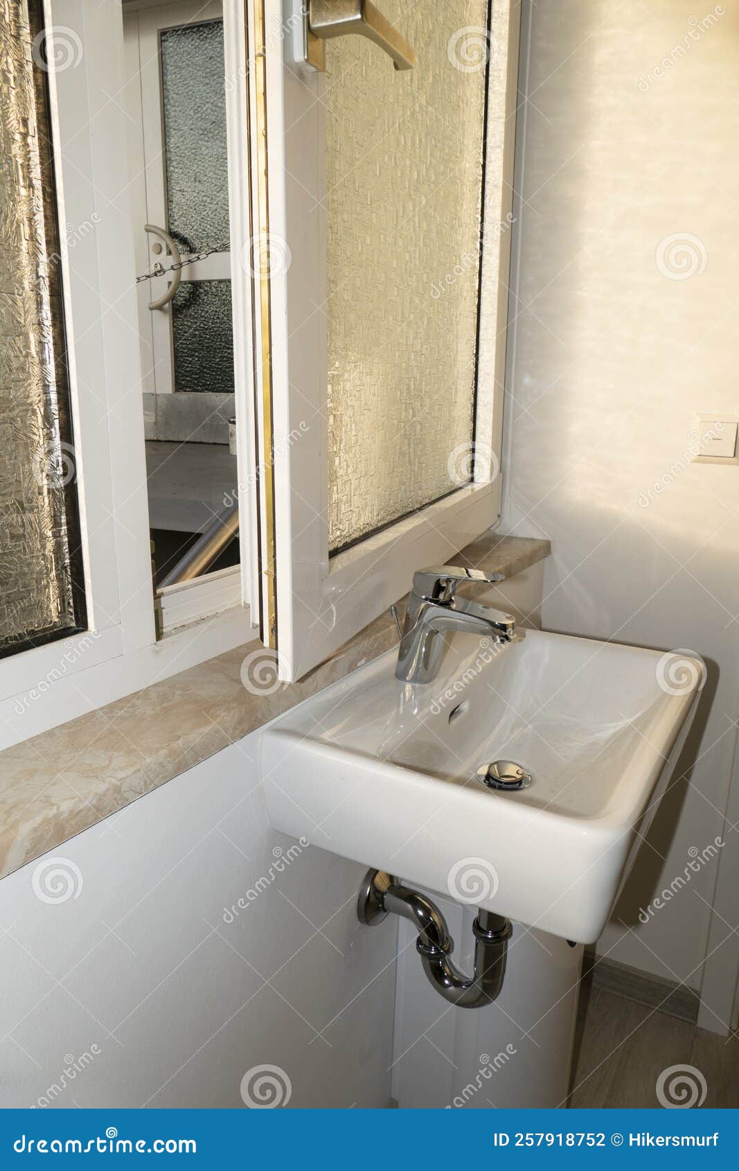 Faucet on the Sink Incorrectly Mounted, Window No Longer Opens Stock ...