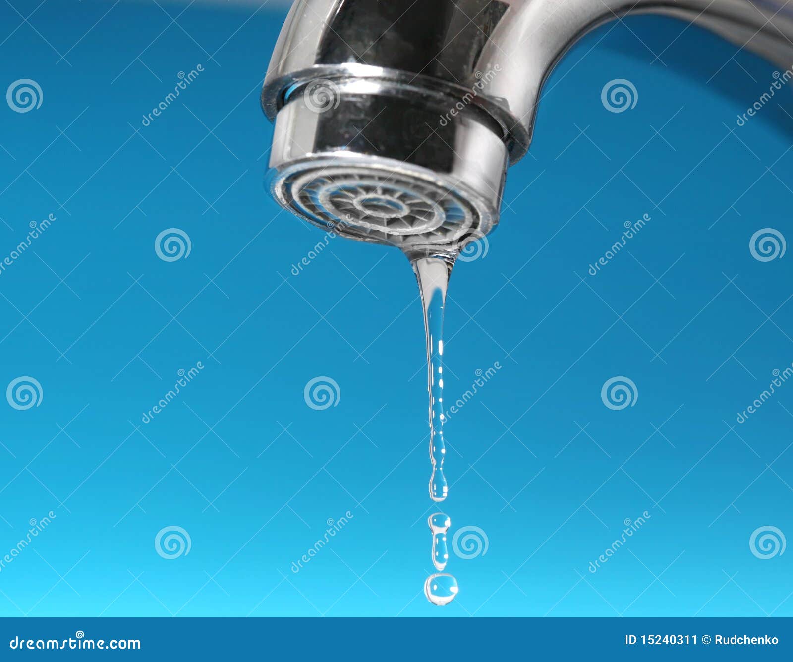 Faucet and water drops stock image. Image of dripping - 15240311
