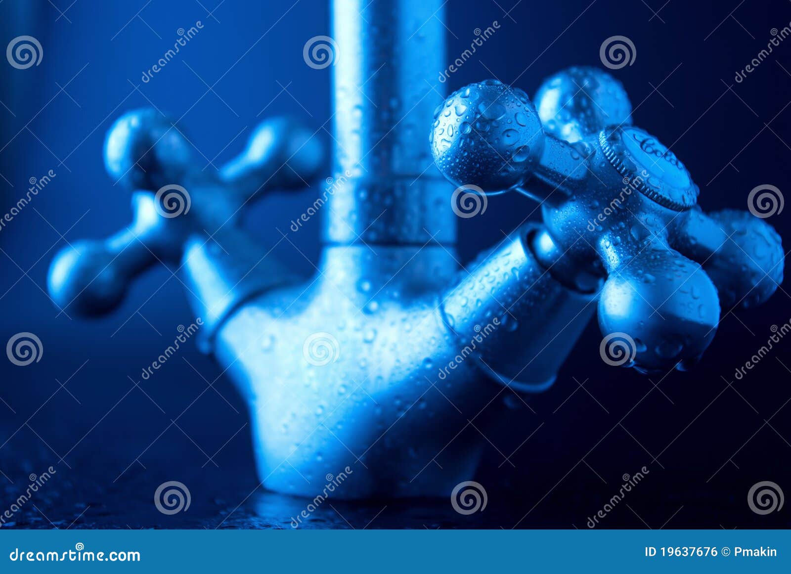 Faucets stock photo. Image of cool, letter, reflection - 19637676