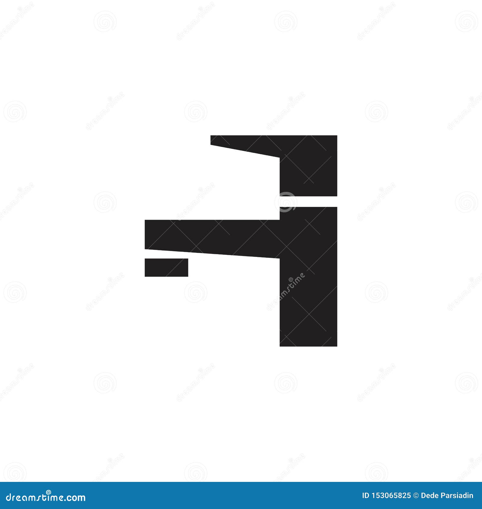 Faucets stock vector. Illustration of people, running - 153065825