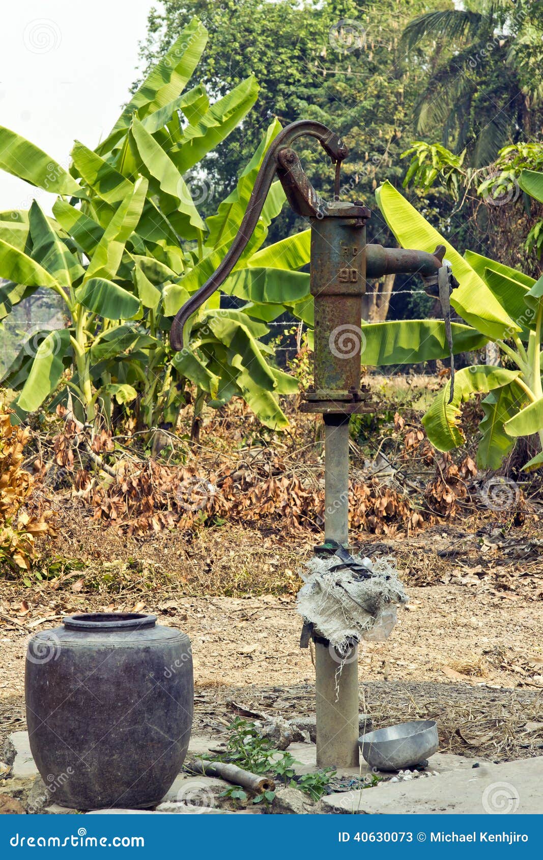 Faucets for Underground Water Stock Image - Image of thailand ...