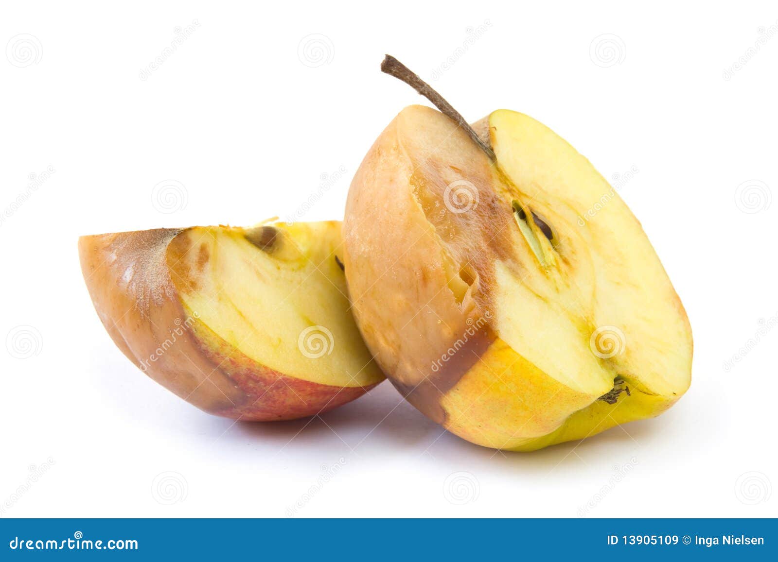 Fauler Apfel stockbild. Bild von hintergrund, verdorben - 13905109
