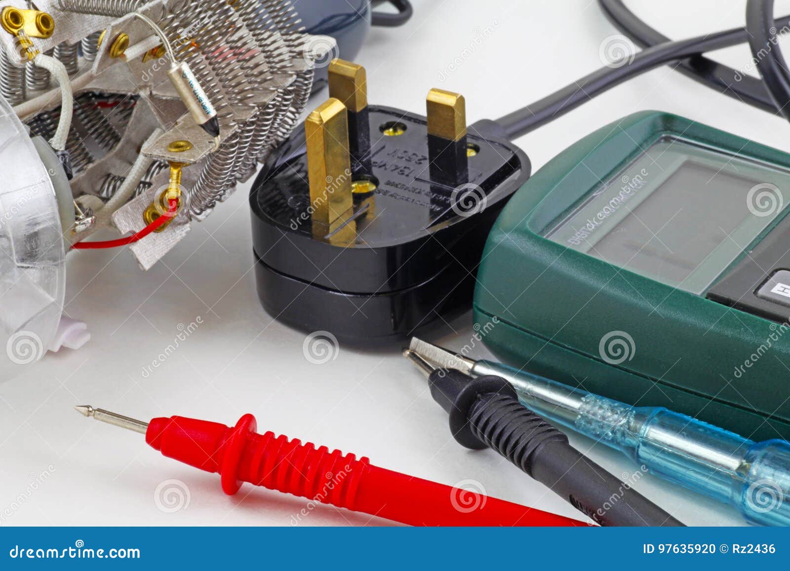 Fault finding stock photo. Image of black, outlet, insulator - 97635920