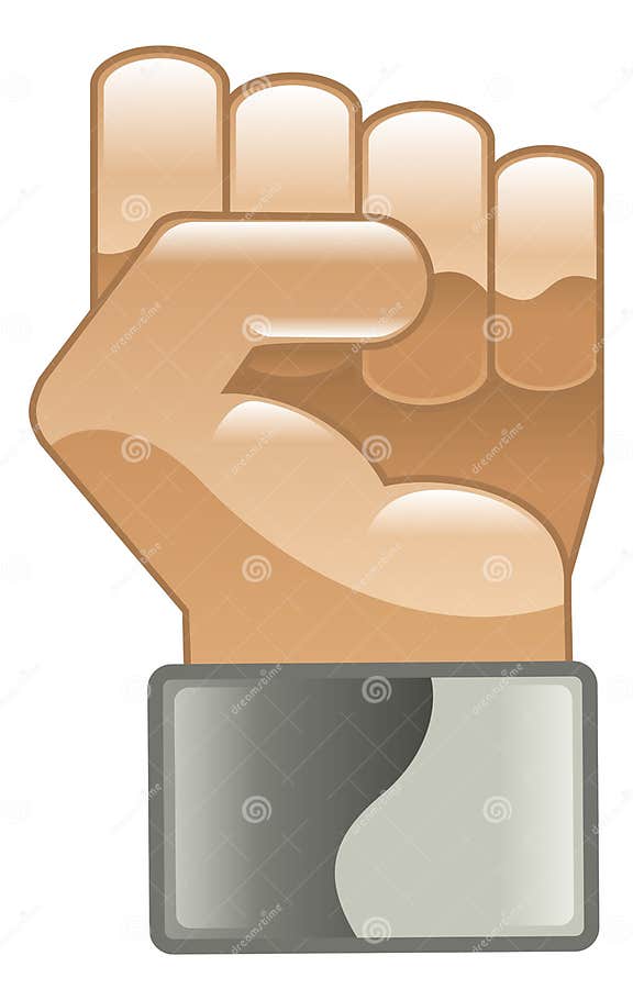 Faust clipart Ikone vektor abbildung. Illustration von hand - 33130091