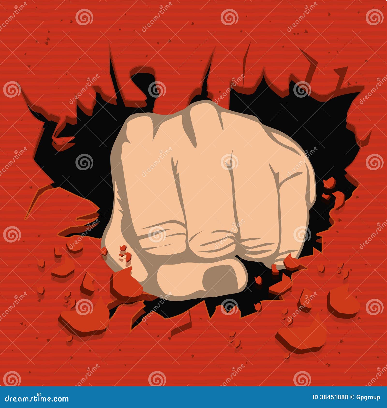 Faust-Design vektor abbildung. Illustration von mann - 38451888