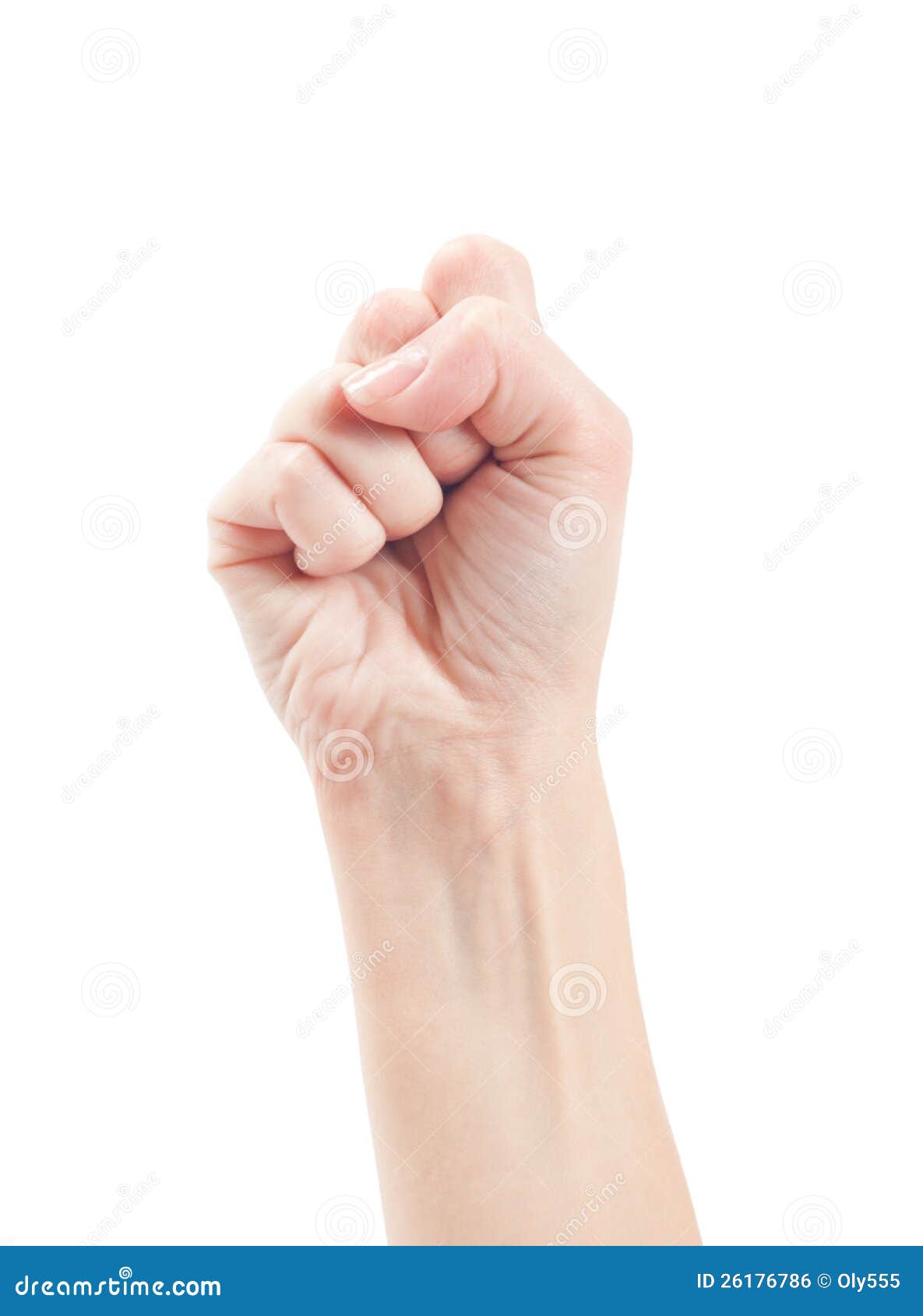 Faust. Geste der Hand stockfoto. Bild von knöchel, kaukasisch - 26176786