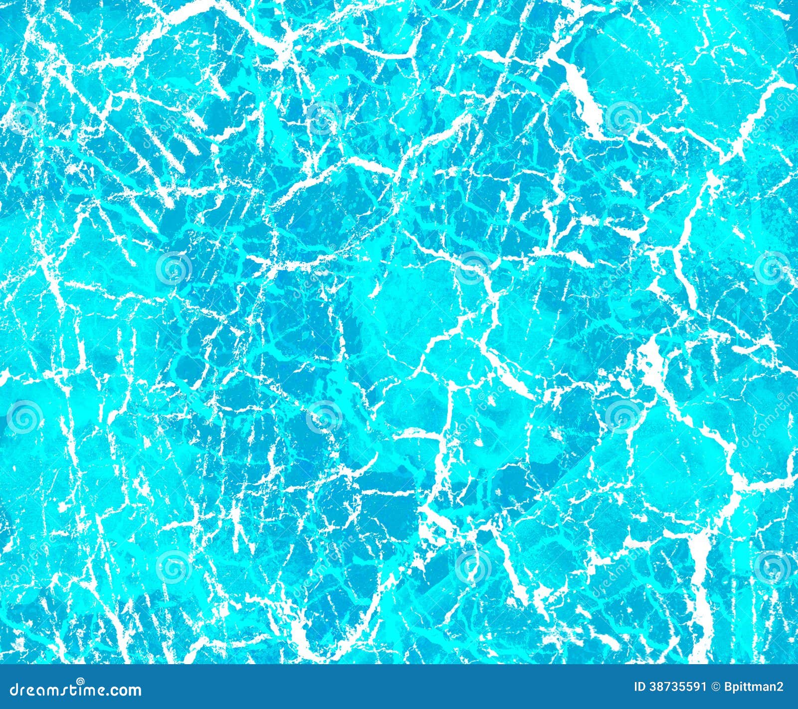 Faux Bright Blue And White Marble Texture Stock Image - Image: 38735591