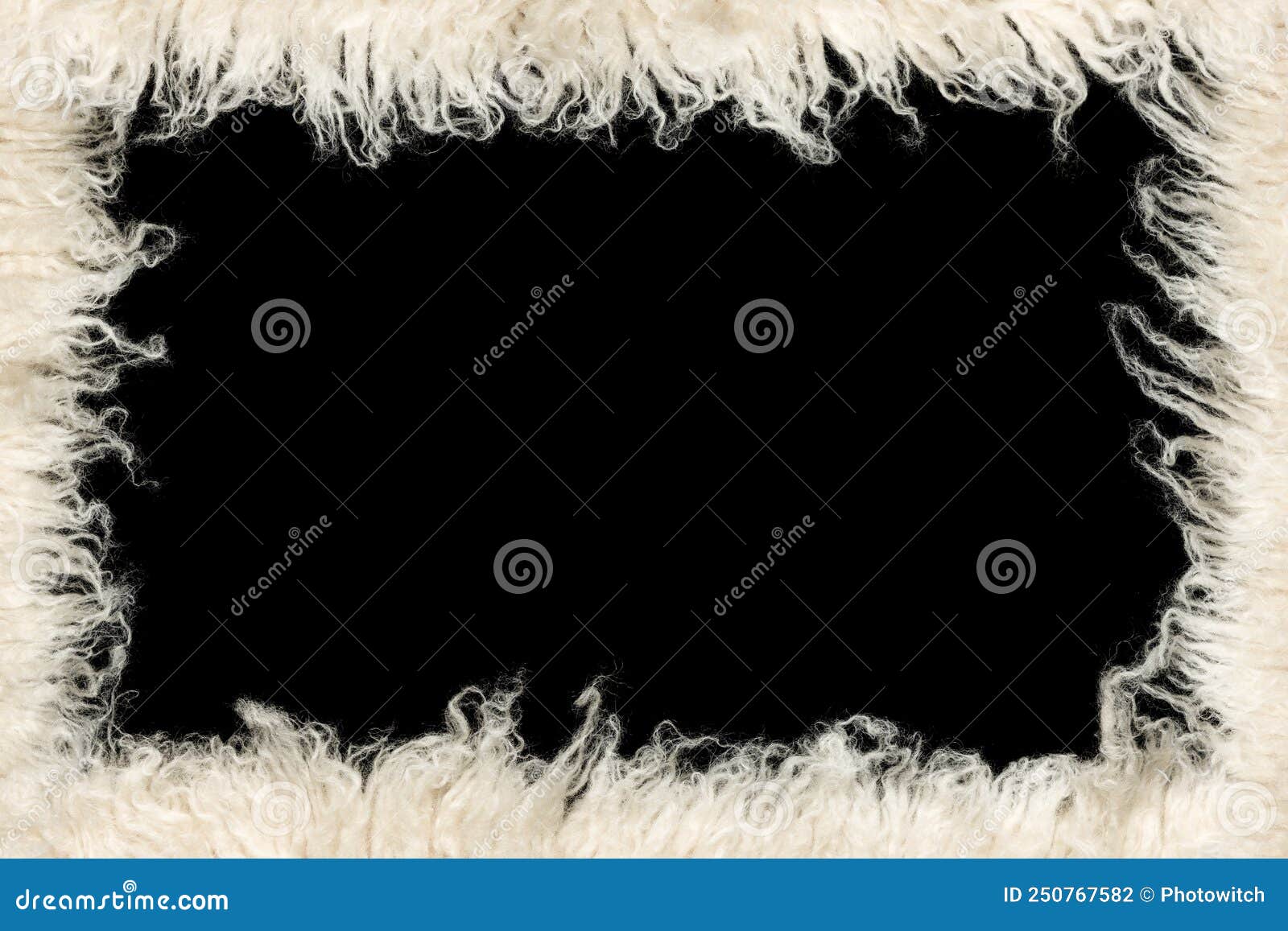 Faux fur rectangle stock photo. Image of edge, pile - 250767582