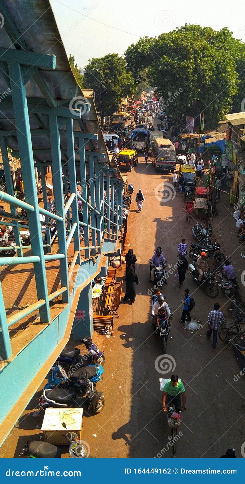 Favela de Dharavi fotografia editorial. Imagem de favela - 164449162