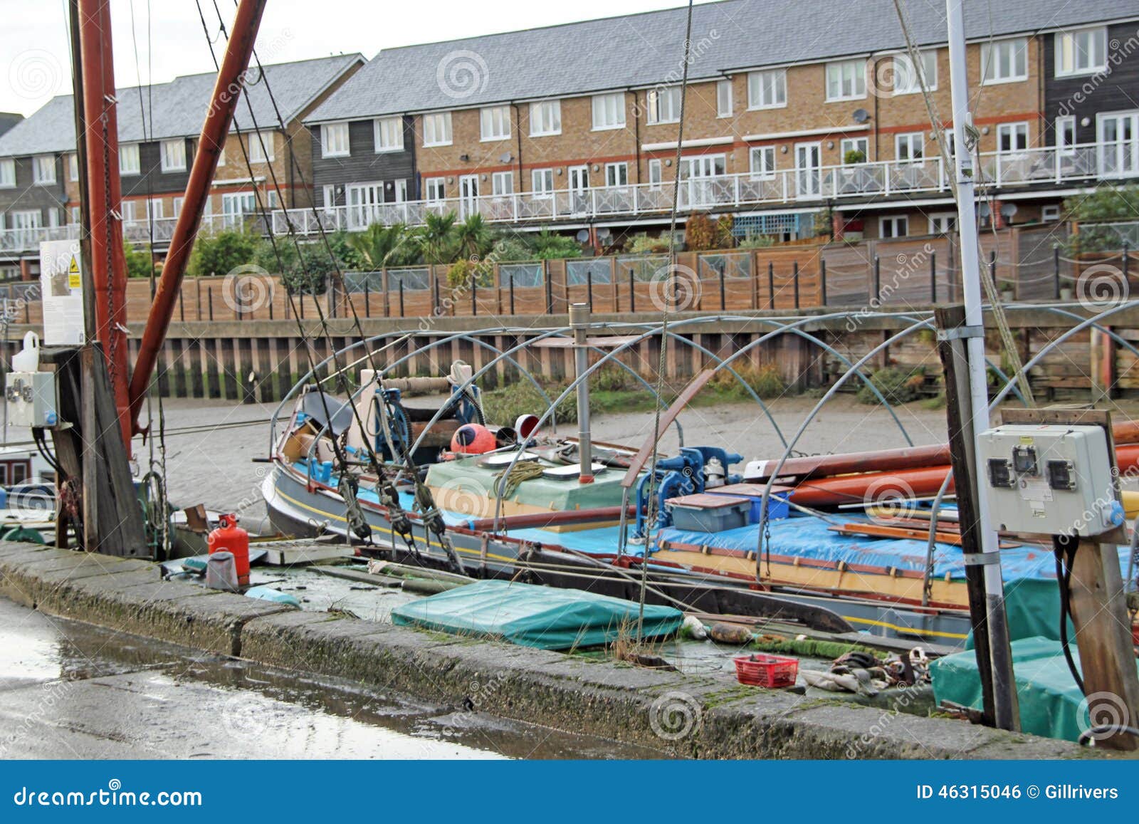 Faversham Creek stock photo. Image of business, background - 46315046