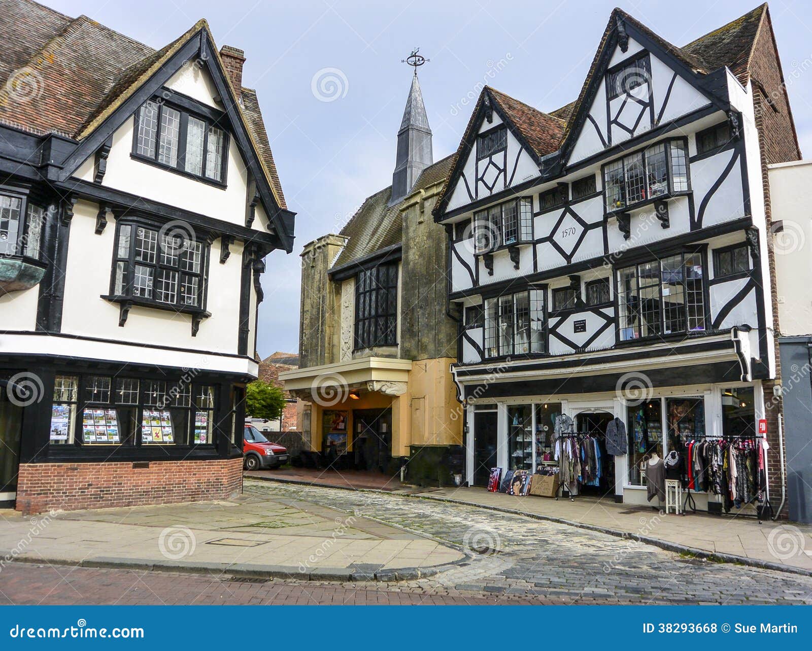 Faversham Town Centre stock photo. Image of kent, england - 38293668