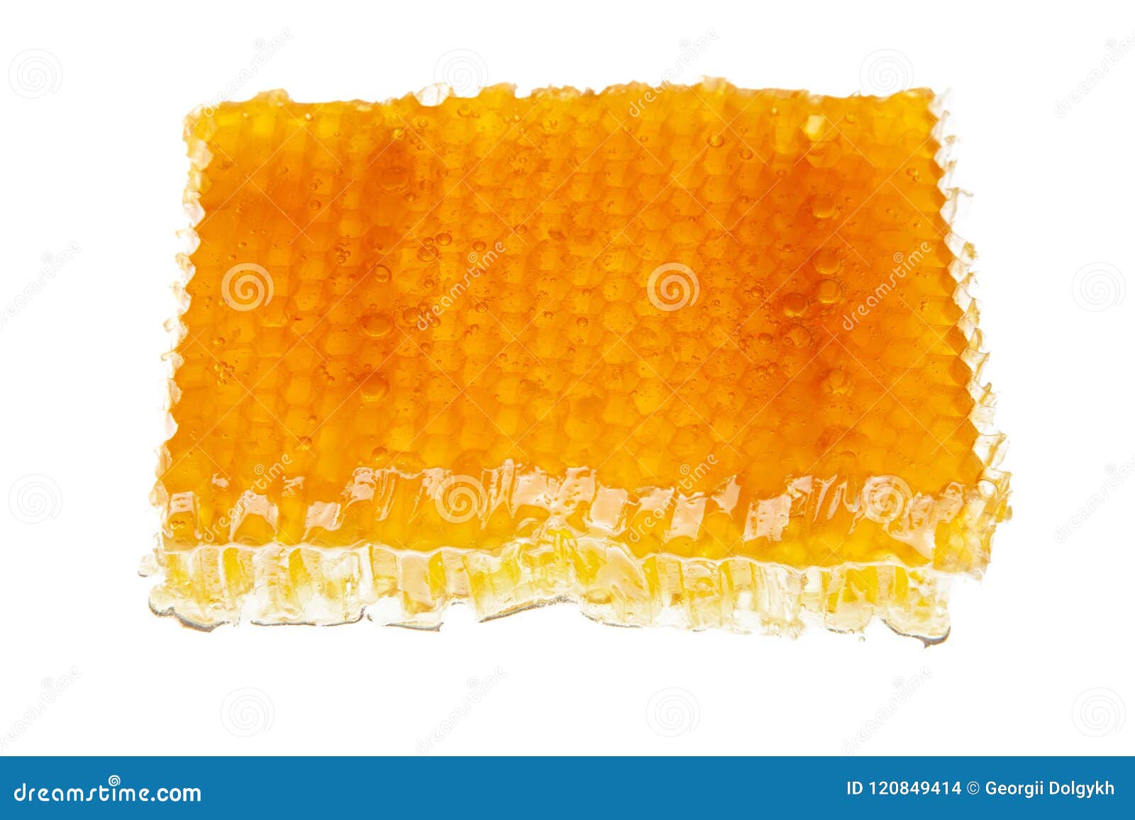 Favo De Mel Em Um Quadro De Madeira Foto de Stock - Imagem de nave ...