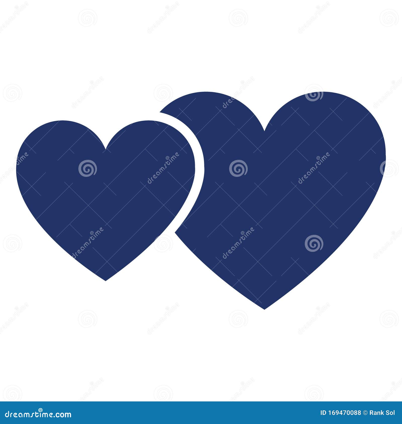 Favorite, Heart Shape Isolated Vector Icon Which Can Easily Modify or ...