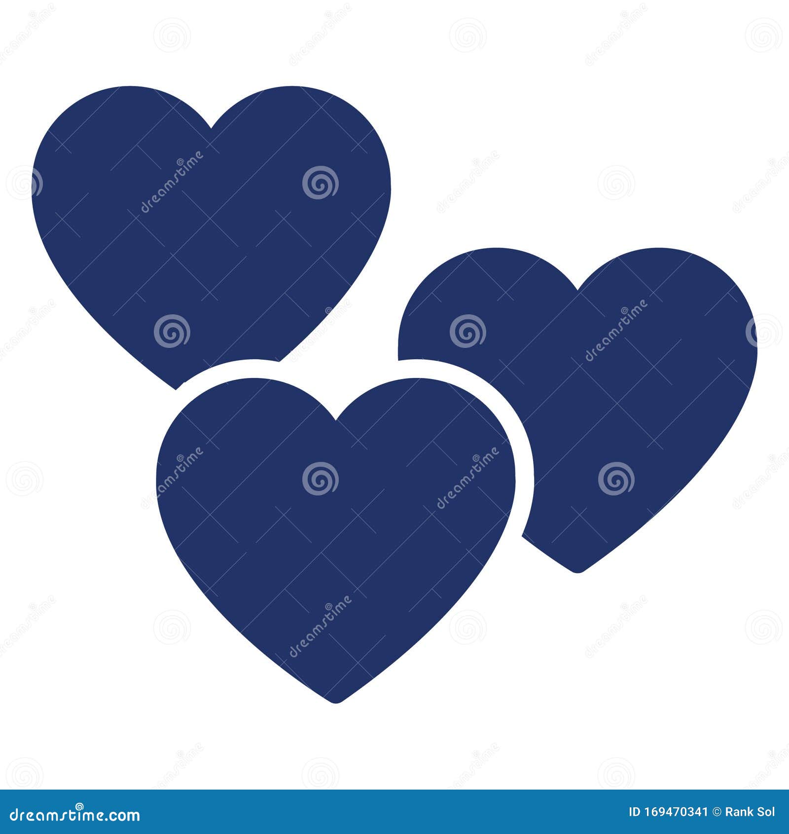 Favorite, Heart Shape Isolated Vector Icon Which Can Easily Modify or ...