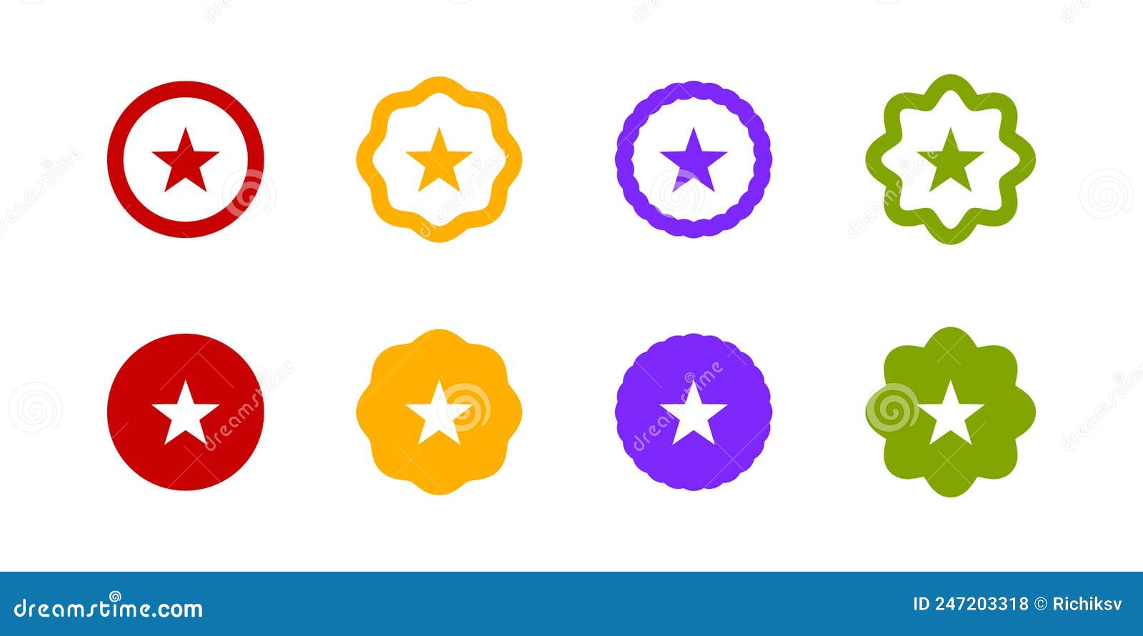 Favorite icon with star stock vector. Illustration of navigation ...