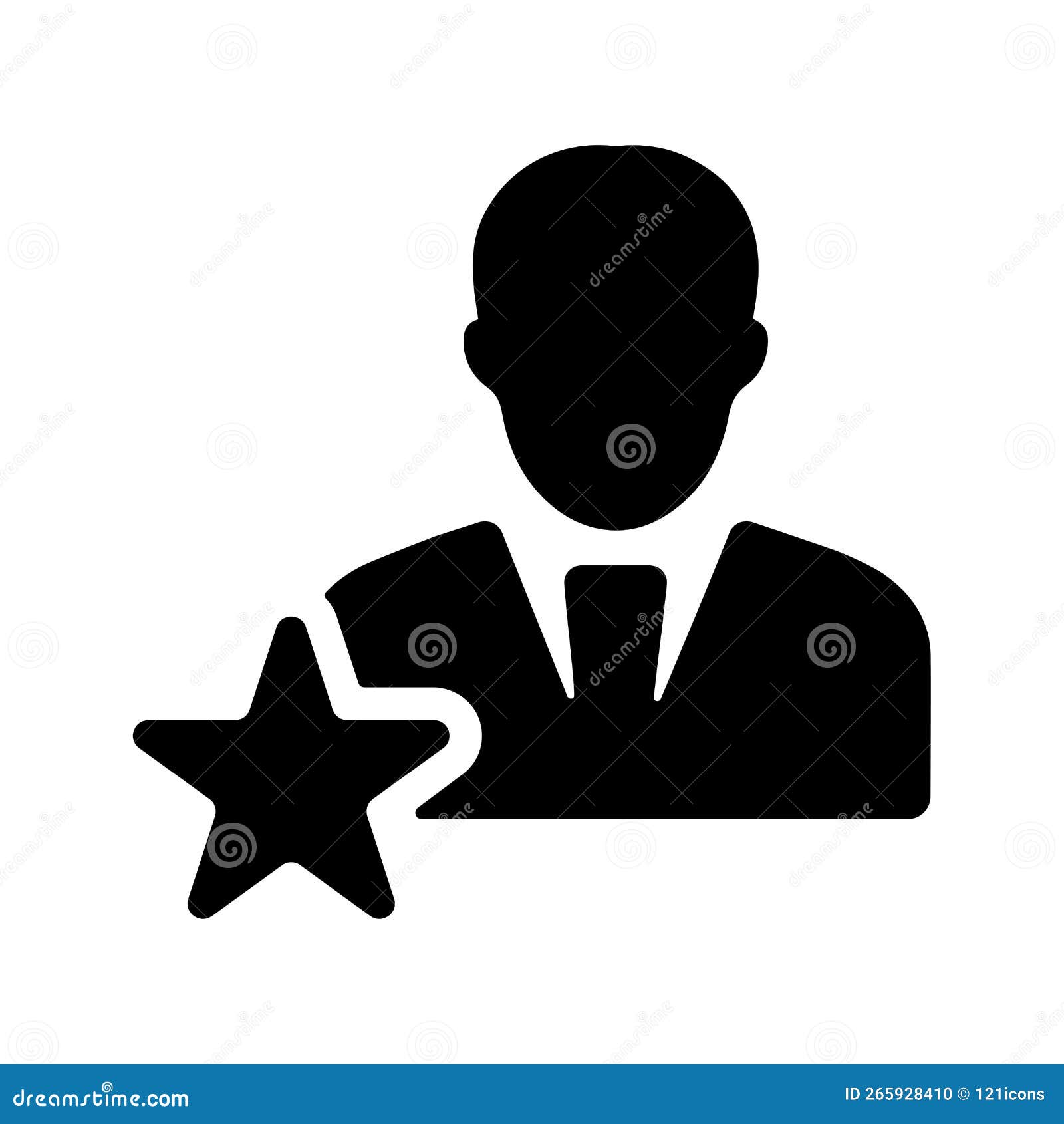 Favorite, Management, Star Icon Stock Vector - Illustration of design ...