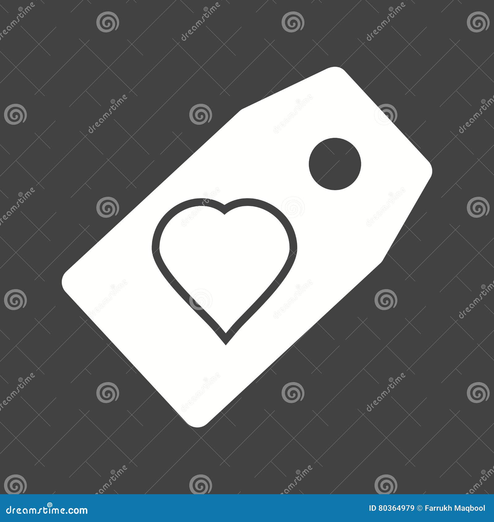 Favorite Tag stock vector. Illustration of vector, bookmark - 80364979