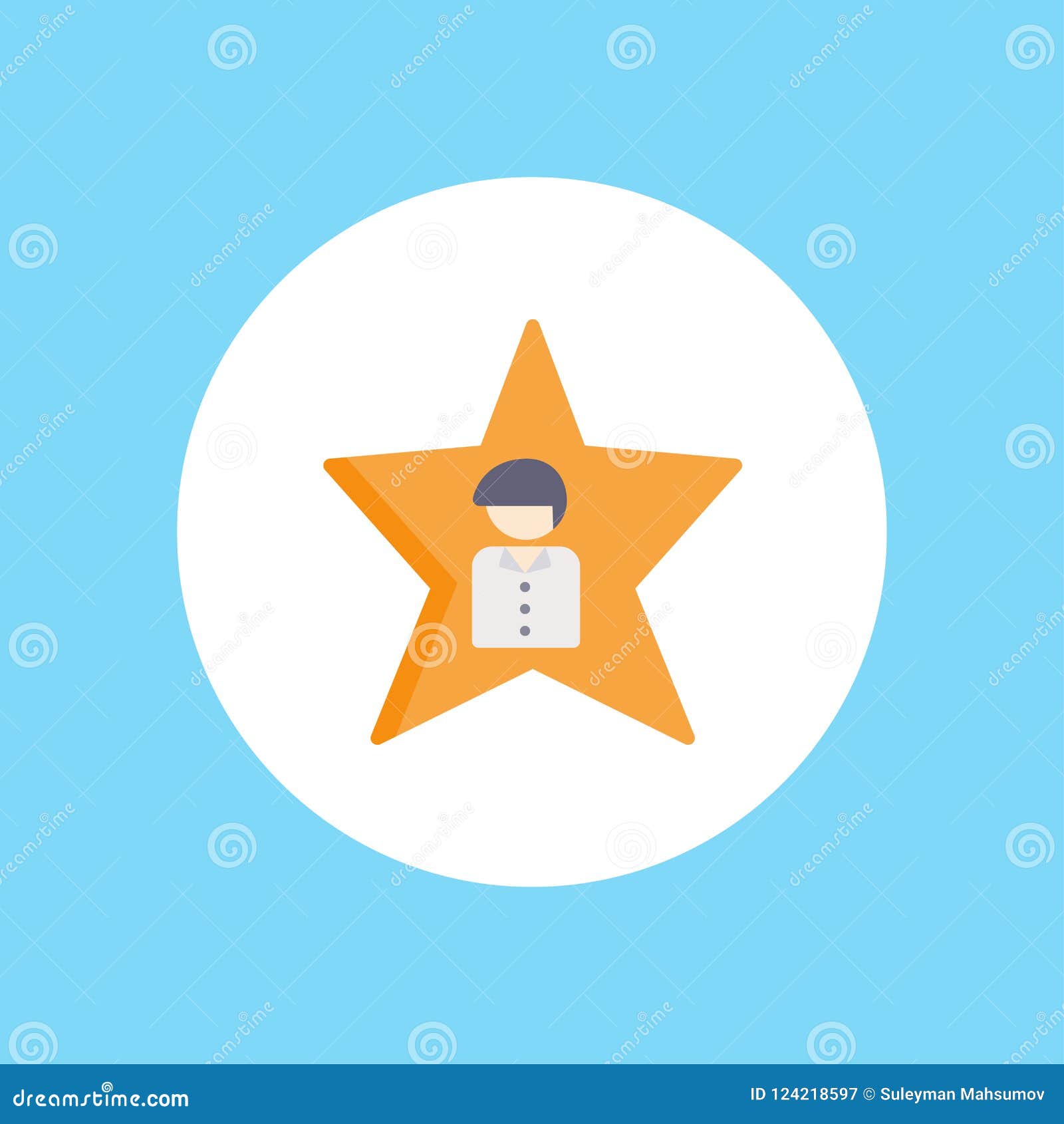 Favorite Vector Icon Sign Symbol Stock Vector - Illustration of design ...