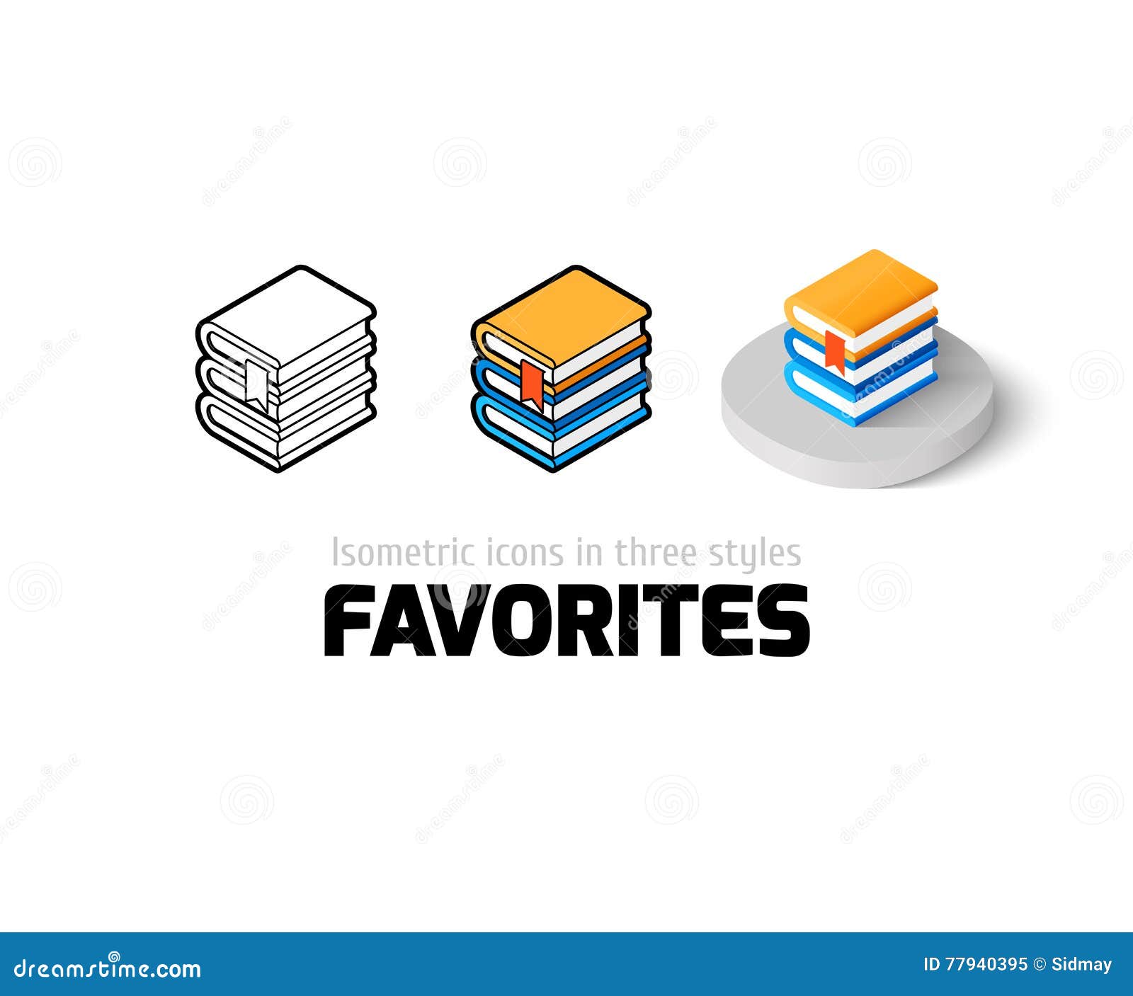 Favorites Icon in Different Style Stock Vector - Illustration of logo ...