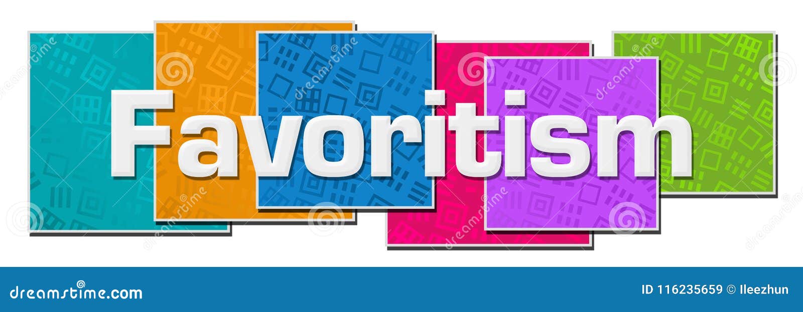Favoritism Colorful Texture Blocks Stock Illustration - Illustration of ...