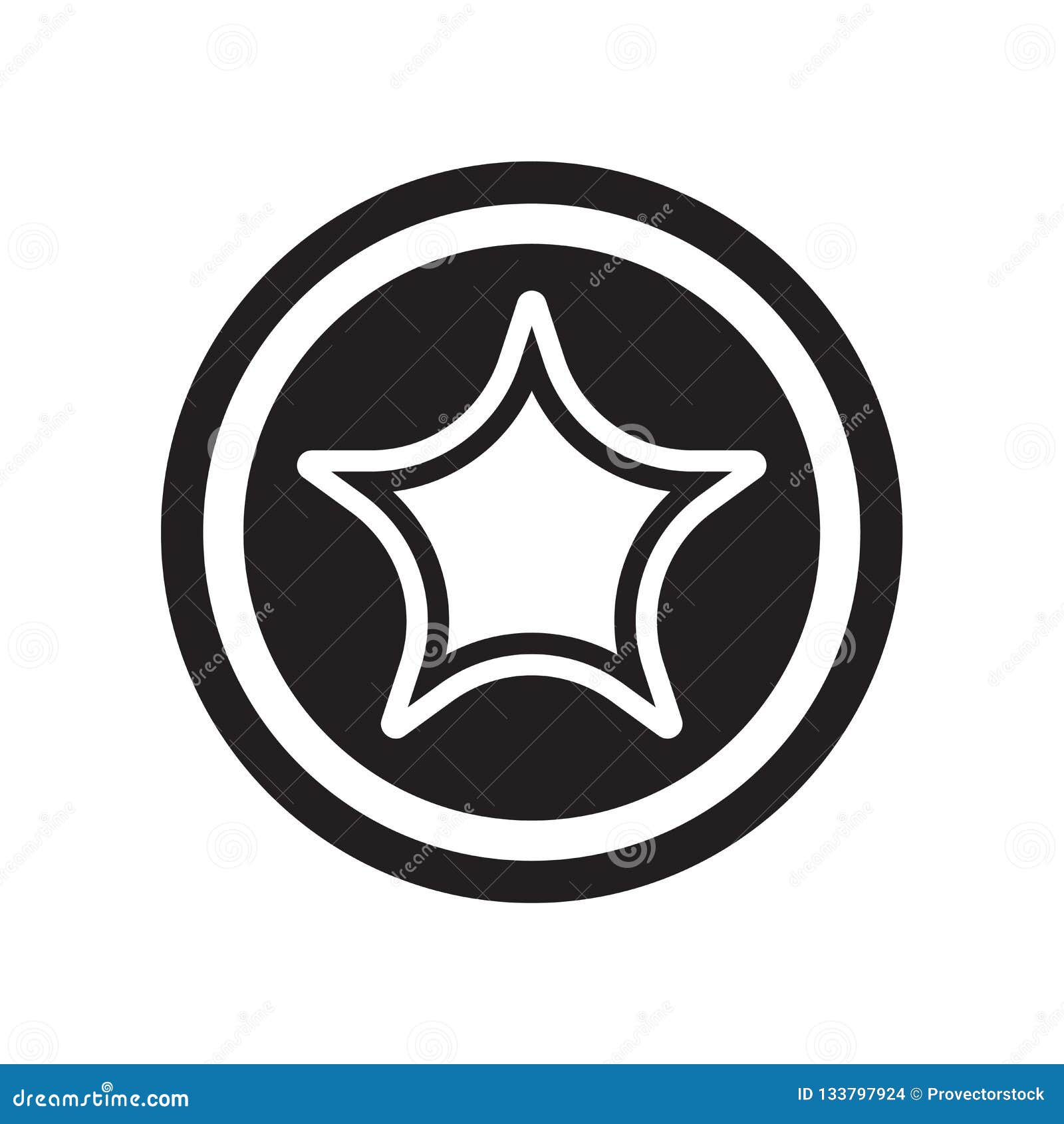 Favourite Icon Illustratioon Vector Illustration | CartoonDealer.com ...