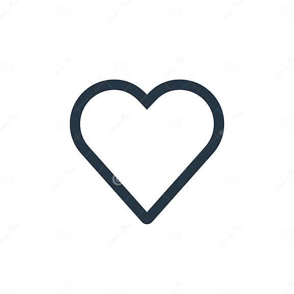Favourite Icon Vector from Ui Concept. Thin Line Illustration of ...